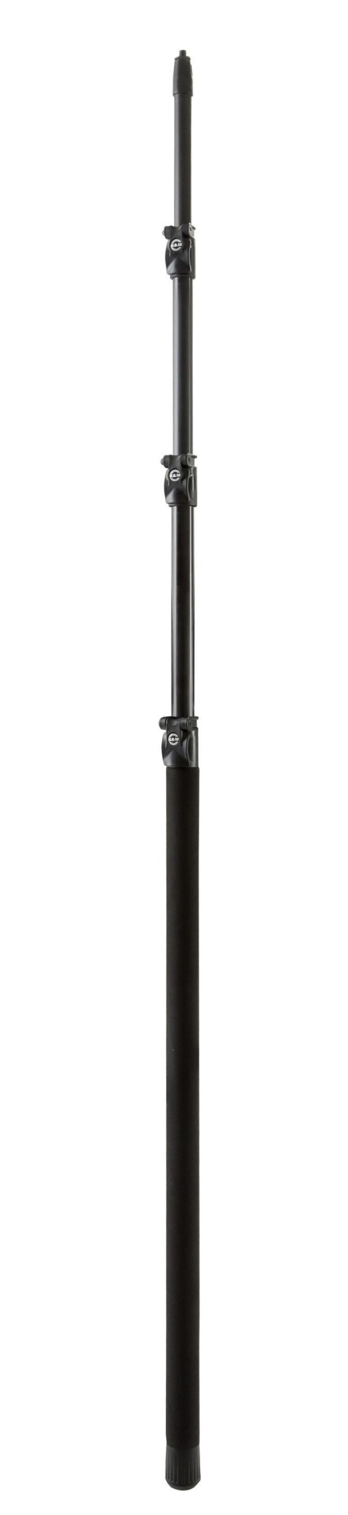 K&M 23765 Microphone Fishing Pole with Grip - 1000-3220mm | Sweetwater