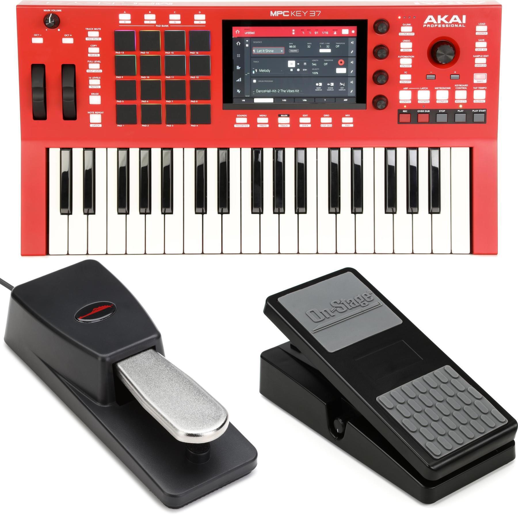 Akai Professional MPC Key 37 Standalone MPC Production Keyboard with ...