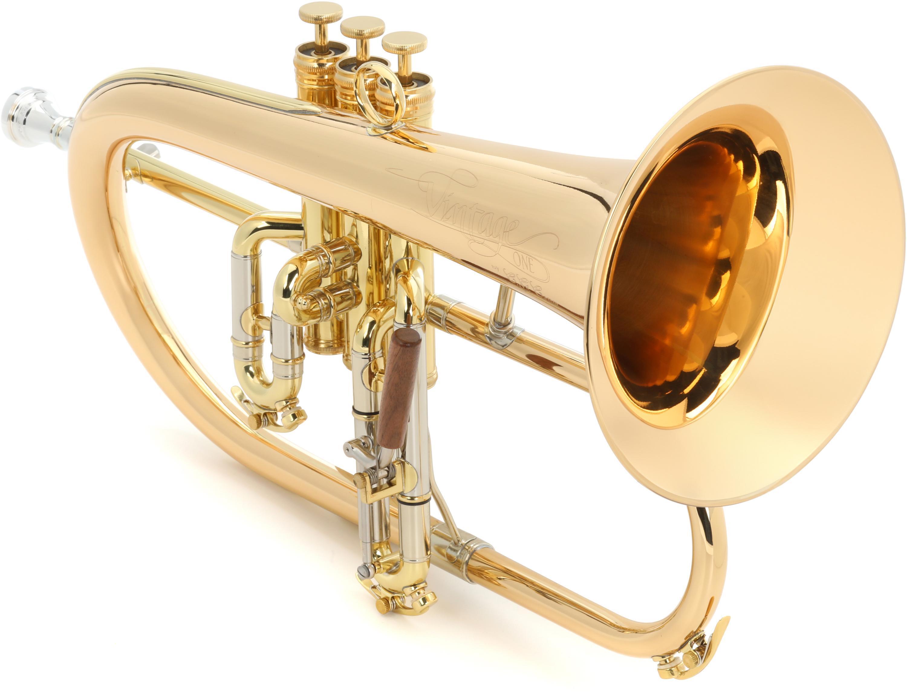 Conn 1FG Vintage One Professional Flugelhorn - Lacquer with Gold Brass ...