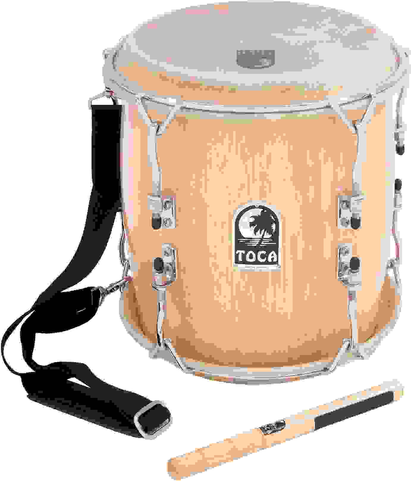 Toca Percussion Pro Wood Tambora - 11 inches, Natural | Sweetwater