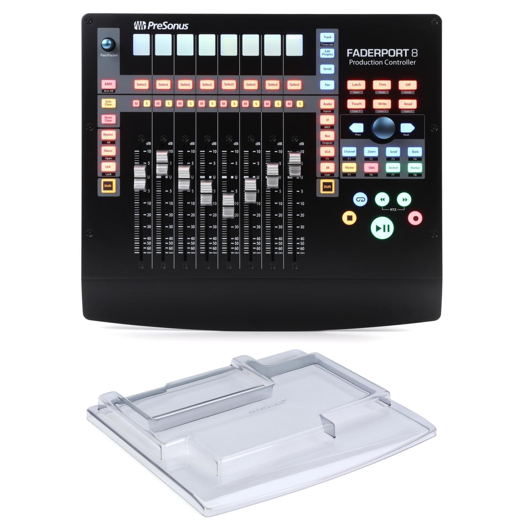 PreSonus FaderPort 8 8-channel Production Controller with Decksaver ...
