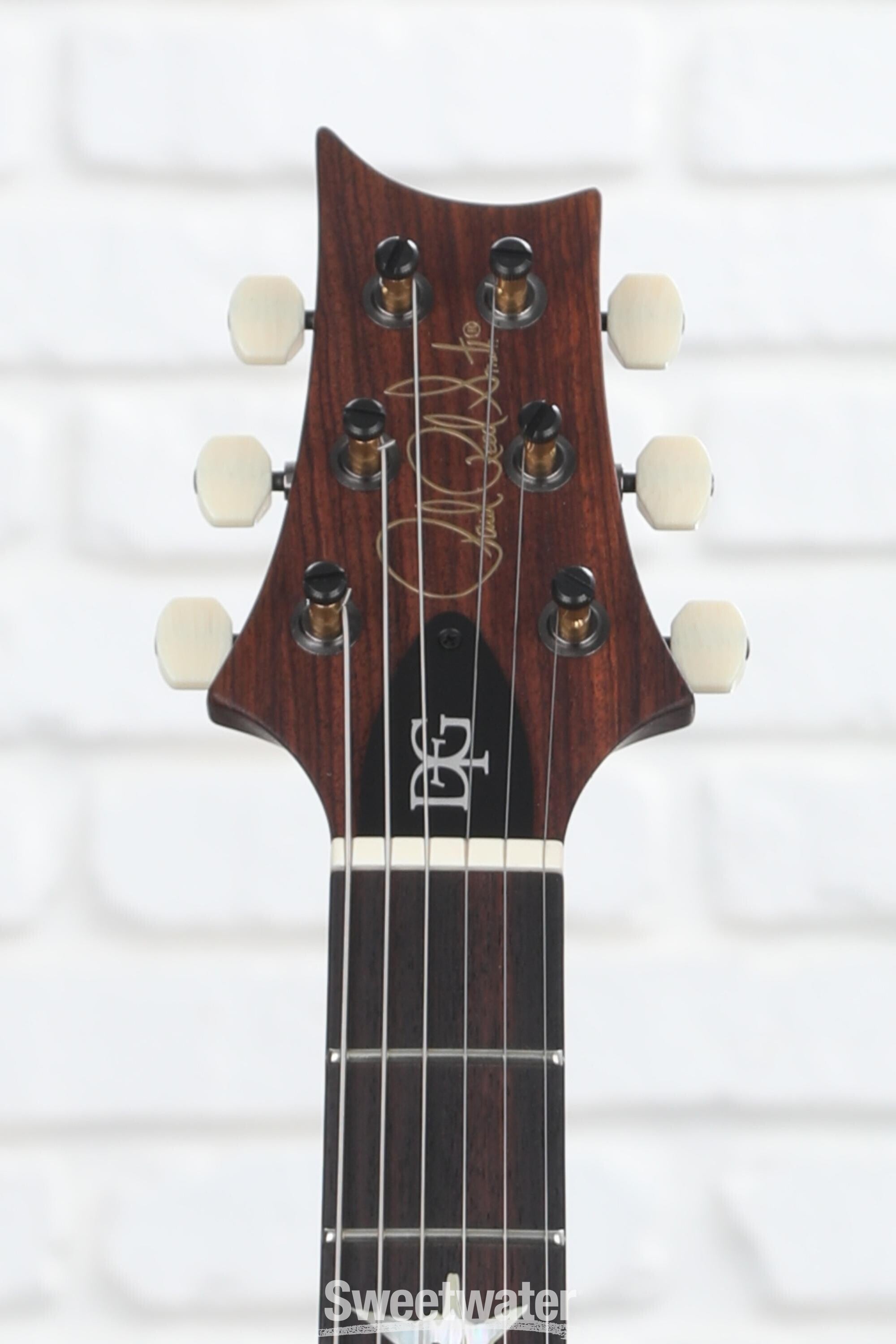 PRS Wood Library DGT Electric Guitar - Satin Charcoal Tri-Burst ...