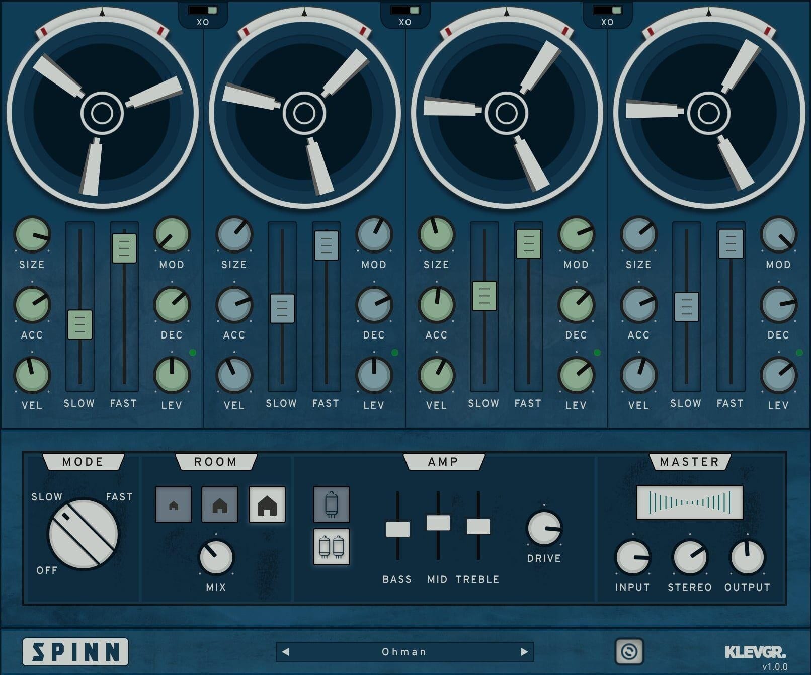 Klevgrand Spinn Multiband Modulation Plug-in | Sweetwater