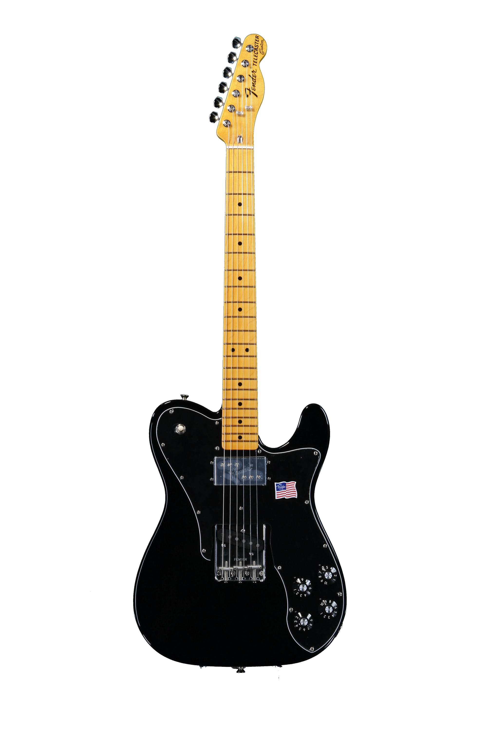 Fender American Vintage '72 Tele Custom - Custom Black | Sweetwater