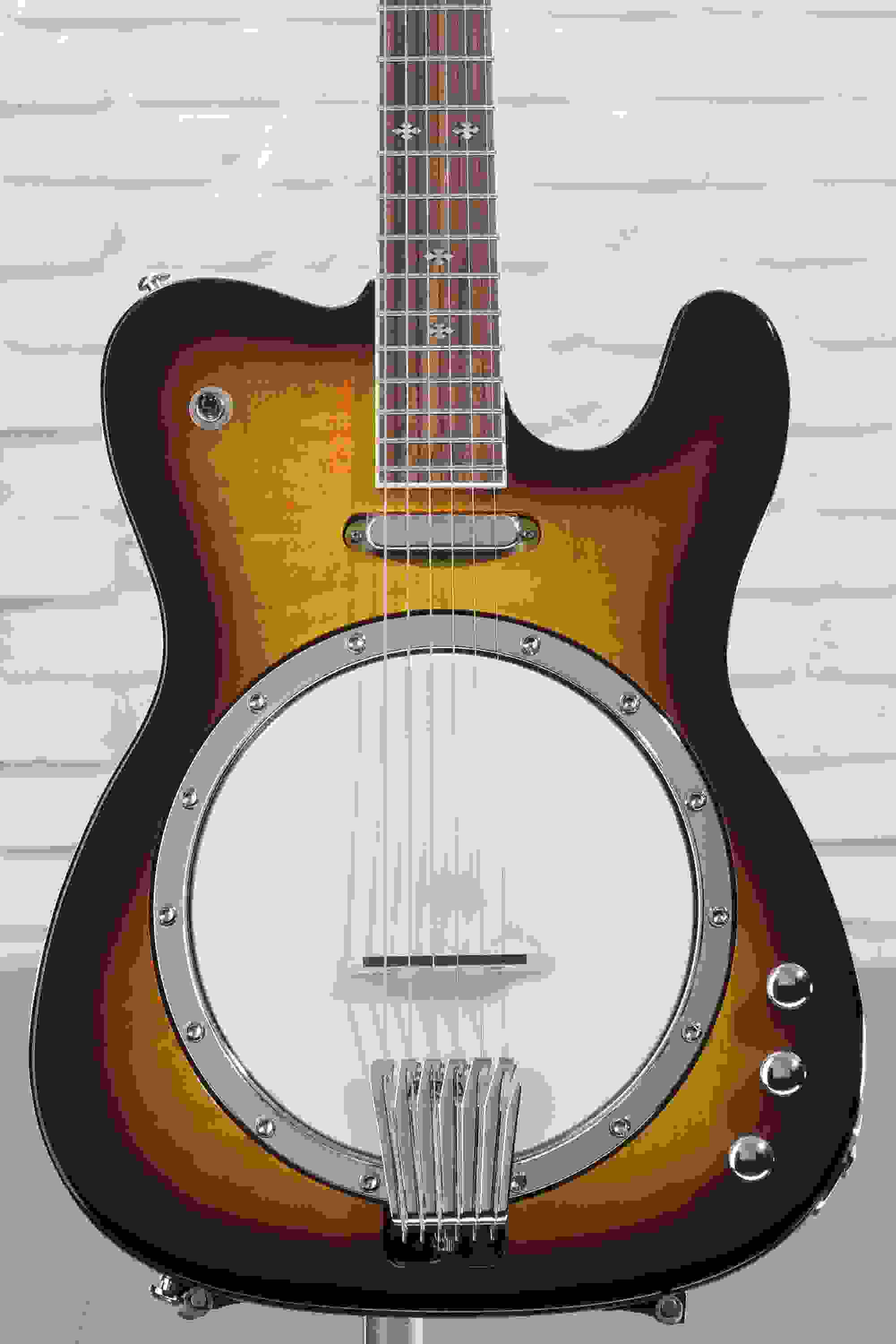 Gold Tone ES-Banjitar 6-string Electric Banjitar - Tobacco Sunburst ...