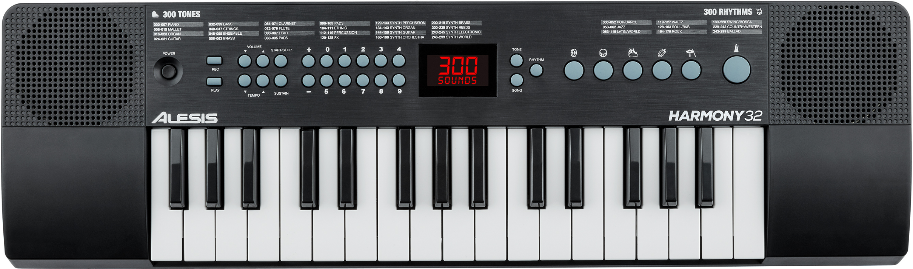 Alesis Harmony 32 32-key Mini-Key Portable Arranger Keyboard | Sweetwater
