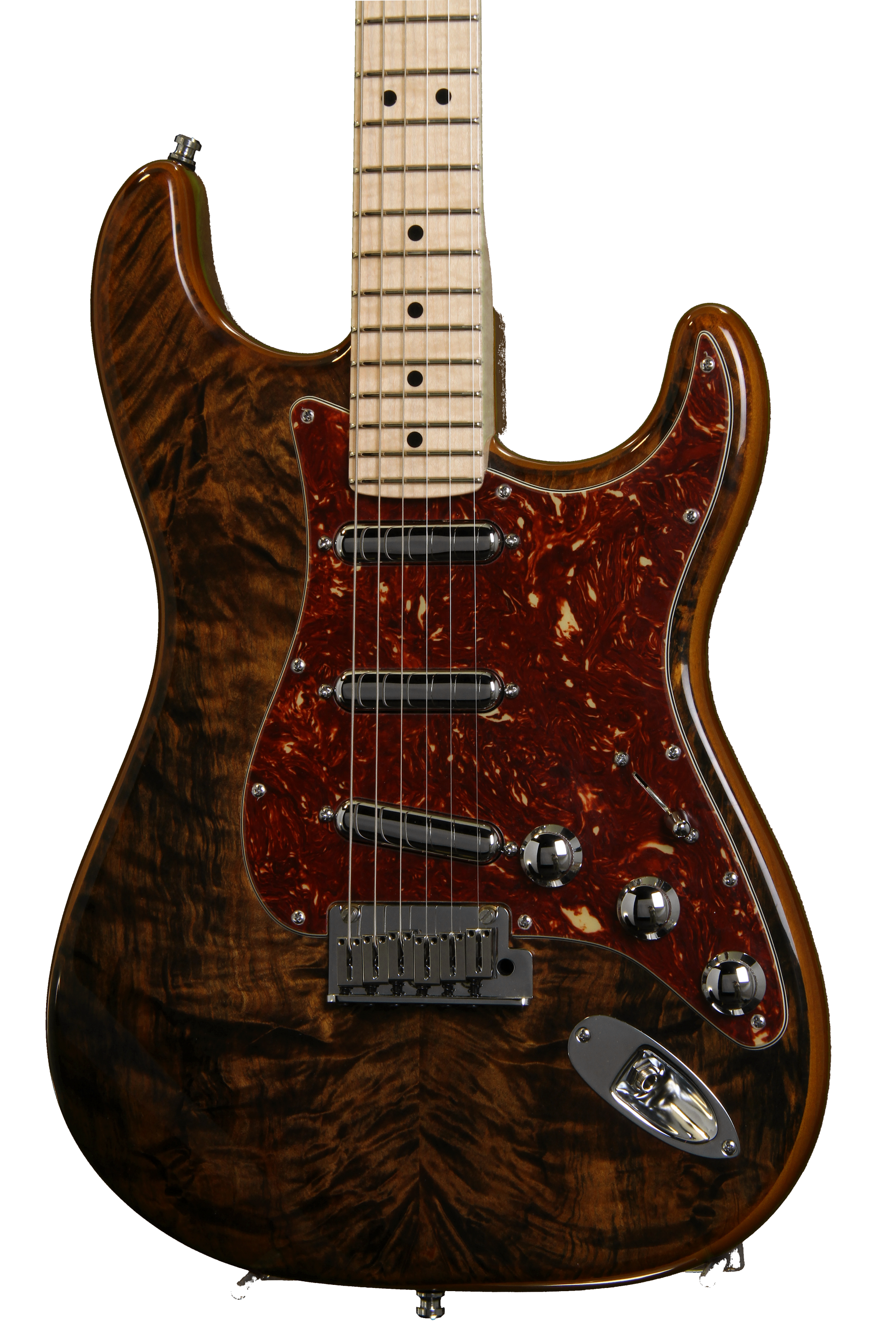 Fender Custom Shop Spalted Maple Top Artisan Stratocaster - Buckeye ...