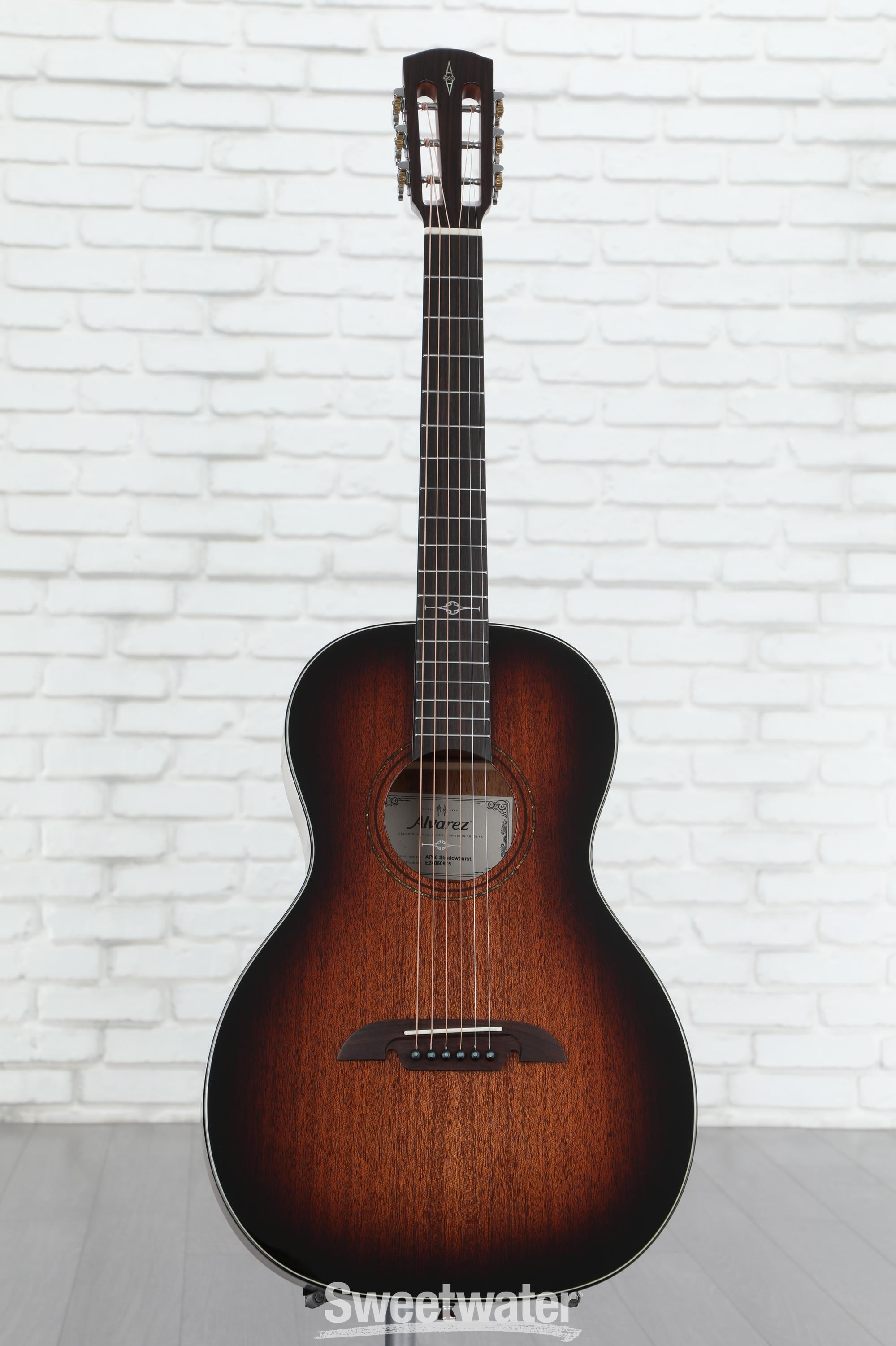 Alvarez AP66 Shadowburst Artist Series Acoustic Guitar - Shadowburst ...