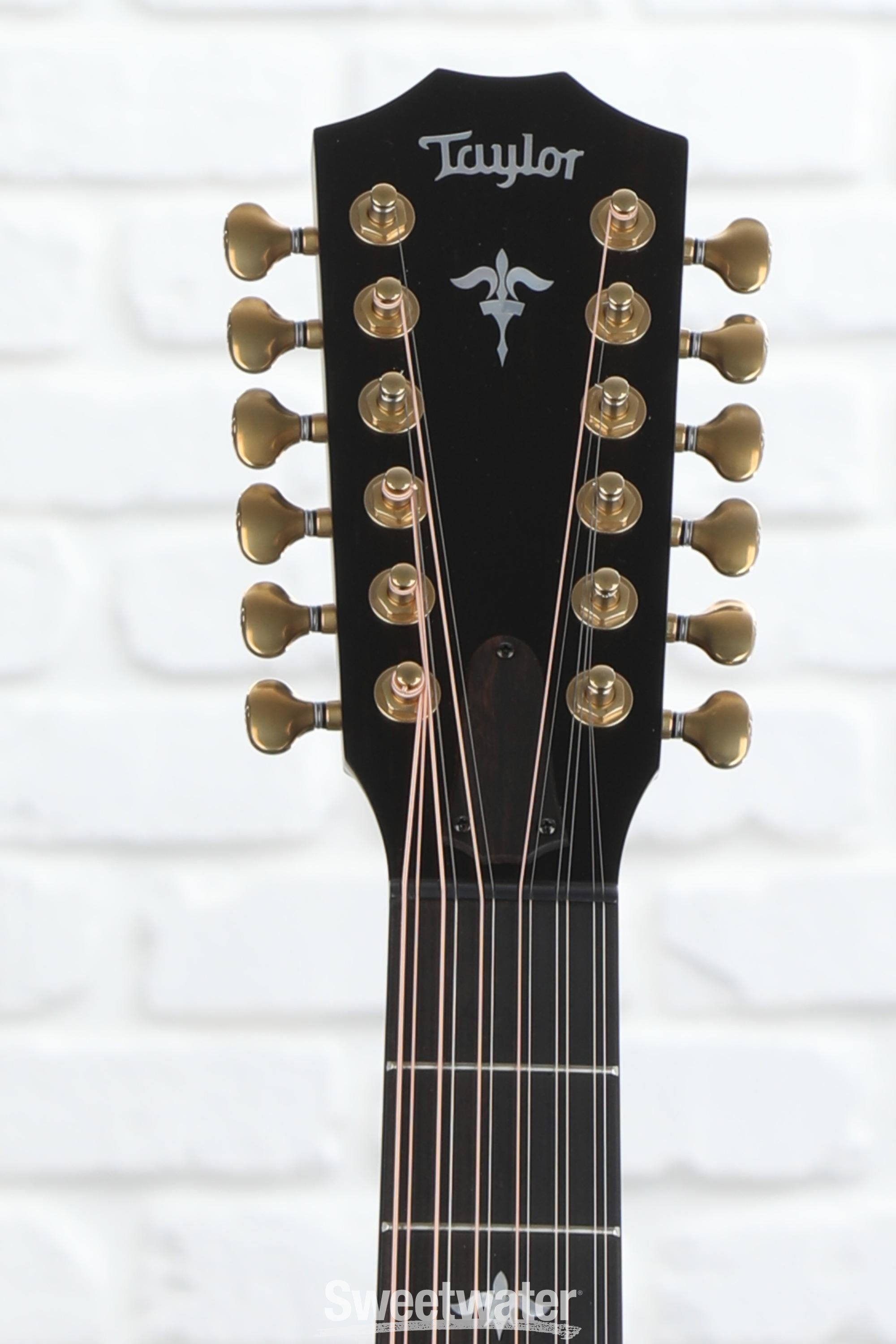 Taylor 652ce Builder's Edition 12-string Acoustic-electric Guitar ...