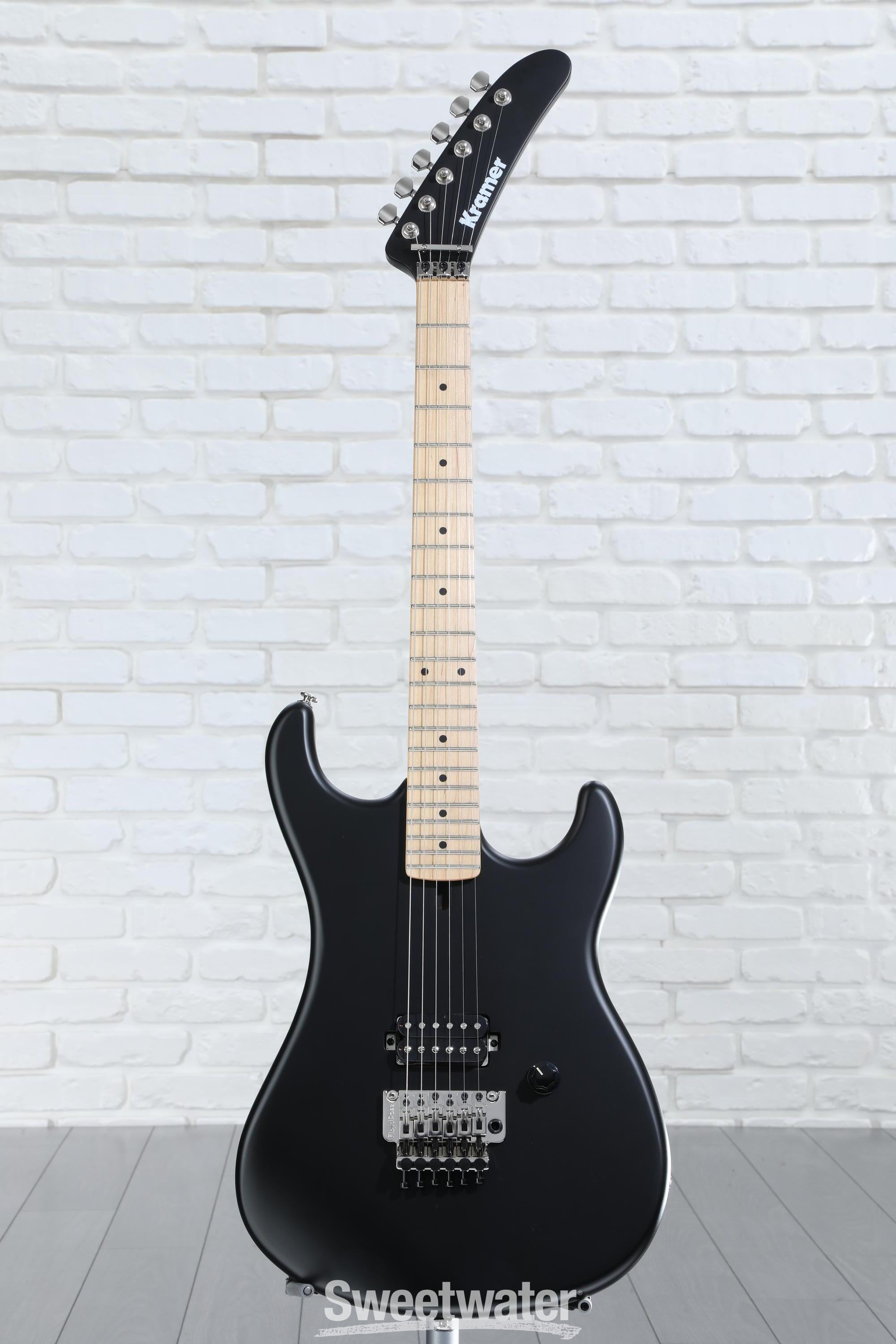 Kramer The 84 Electric Guitar - Intruder Black Satin | Sweetwater
