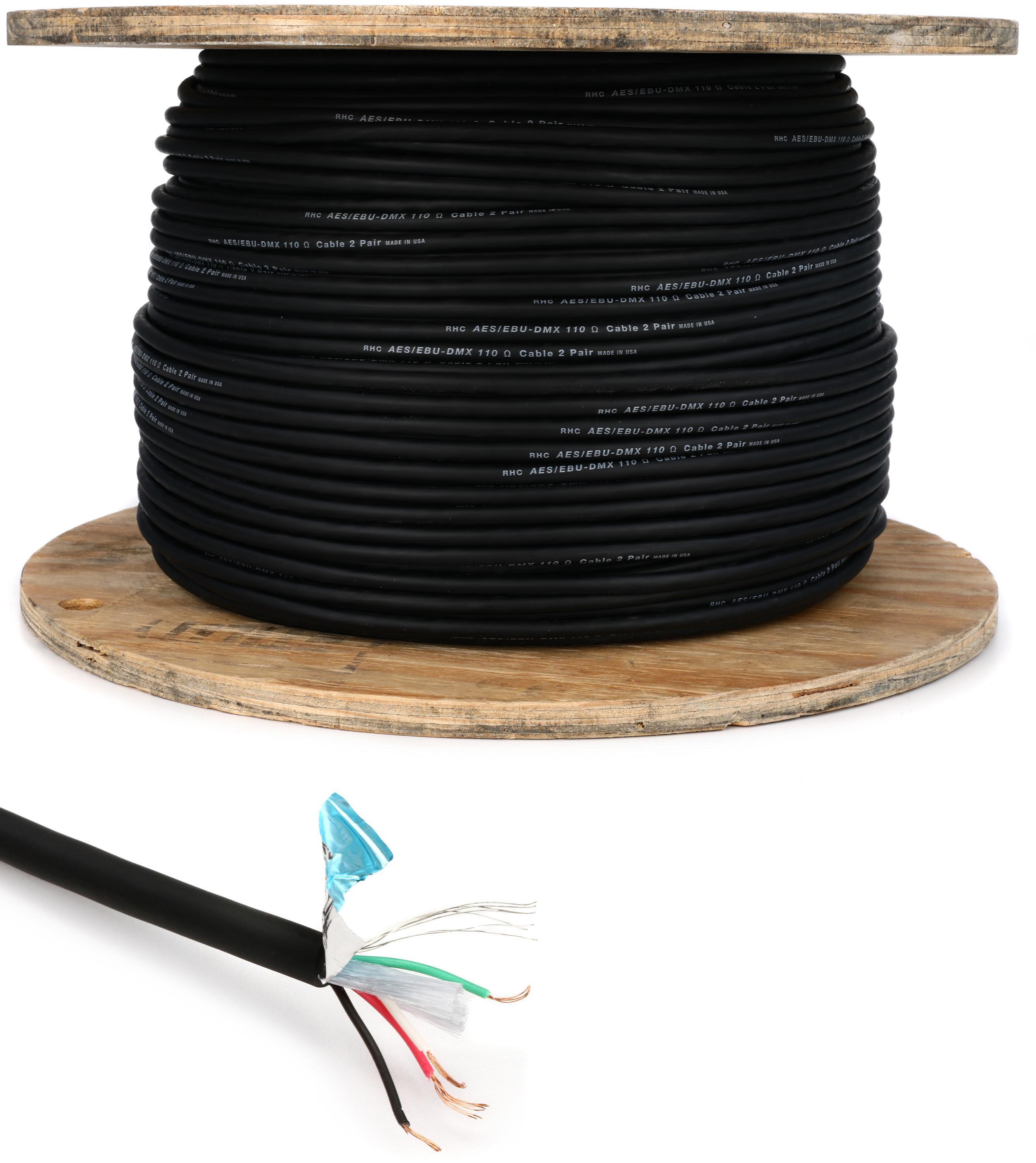 Pro Co DMX-2PR 5-Pin DMX Wire - 1000 Foot | Sweetwater