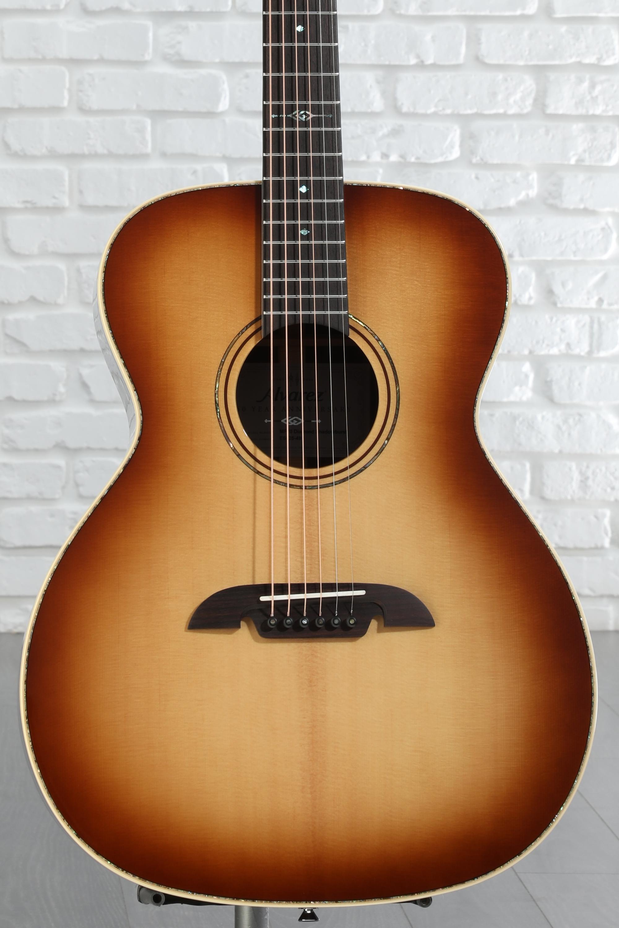 Alvarez MF70 Diamond Masterworks Anniversary Acoustic Guitar ...