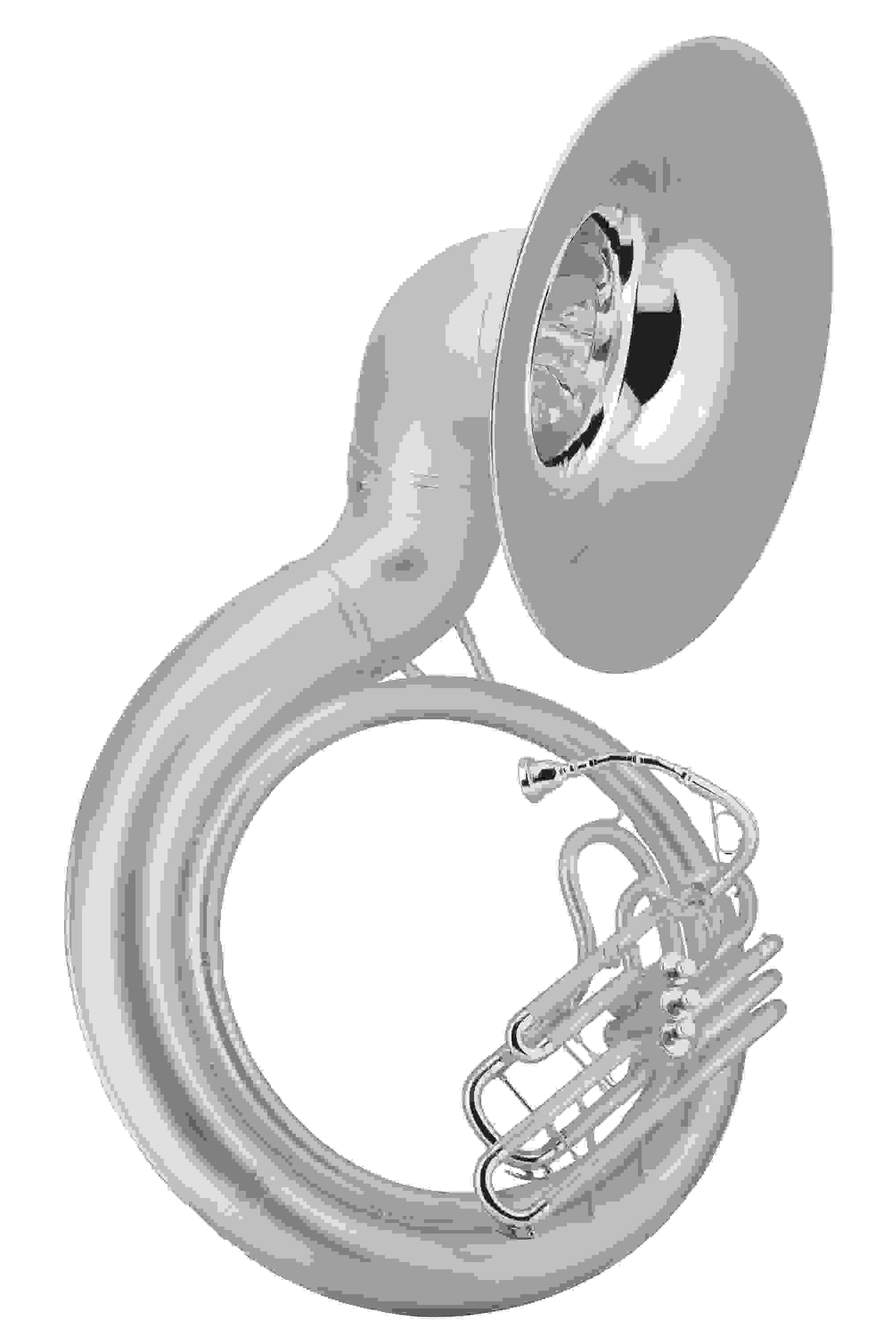 C.G. Conn 20K BBb Sousaphone - Satin Silver-plated with Case | Sweetwater