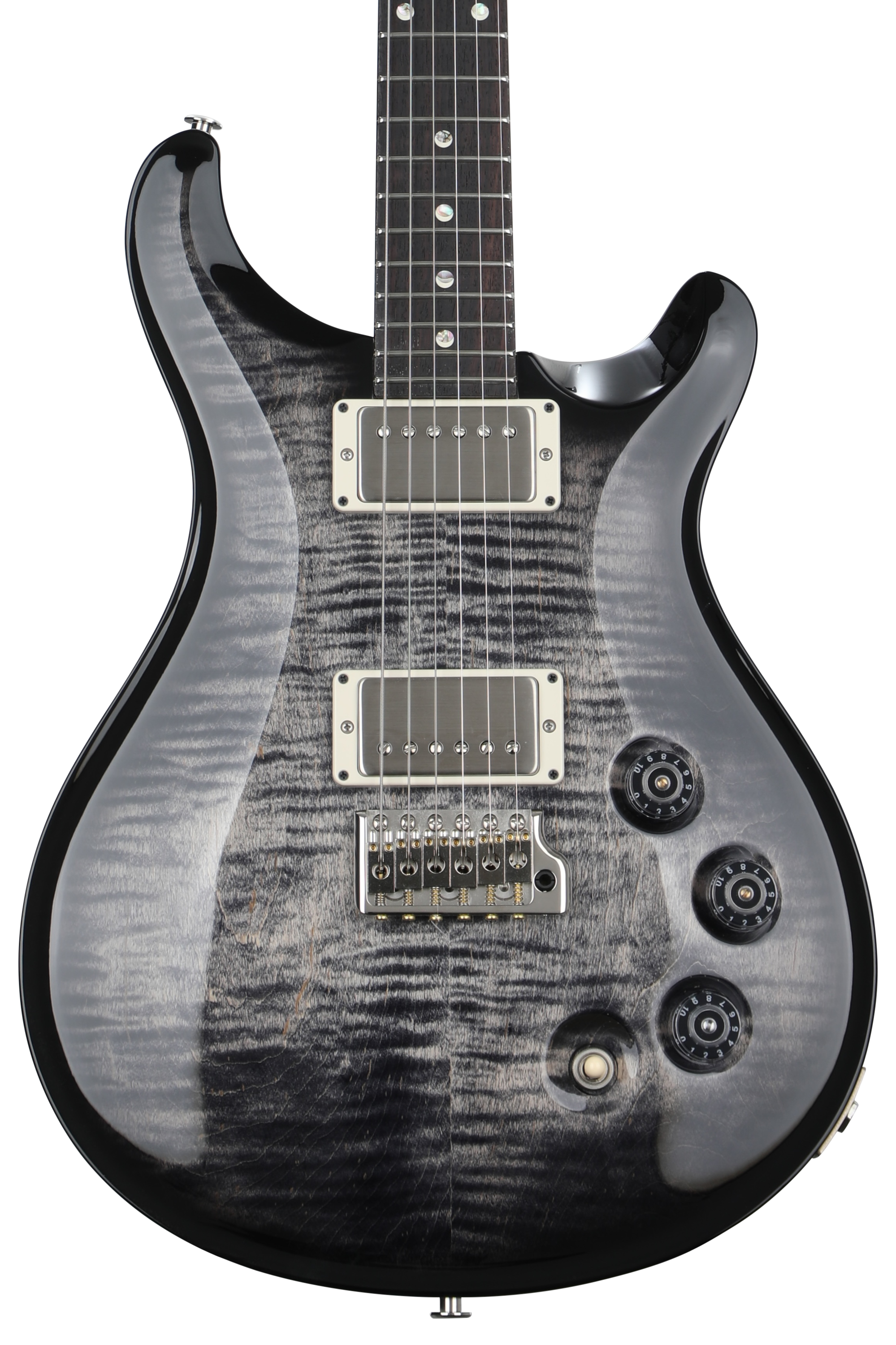 PRS DGT Electric Guitar with Moon Inlays - Charcoal Wraparound ...