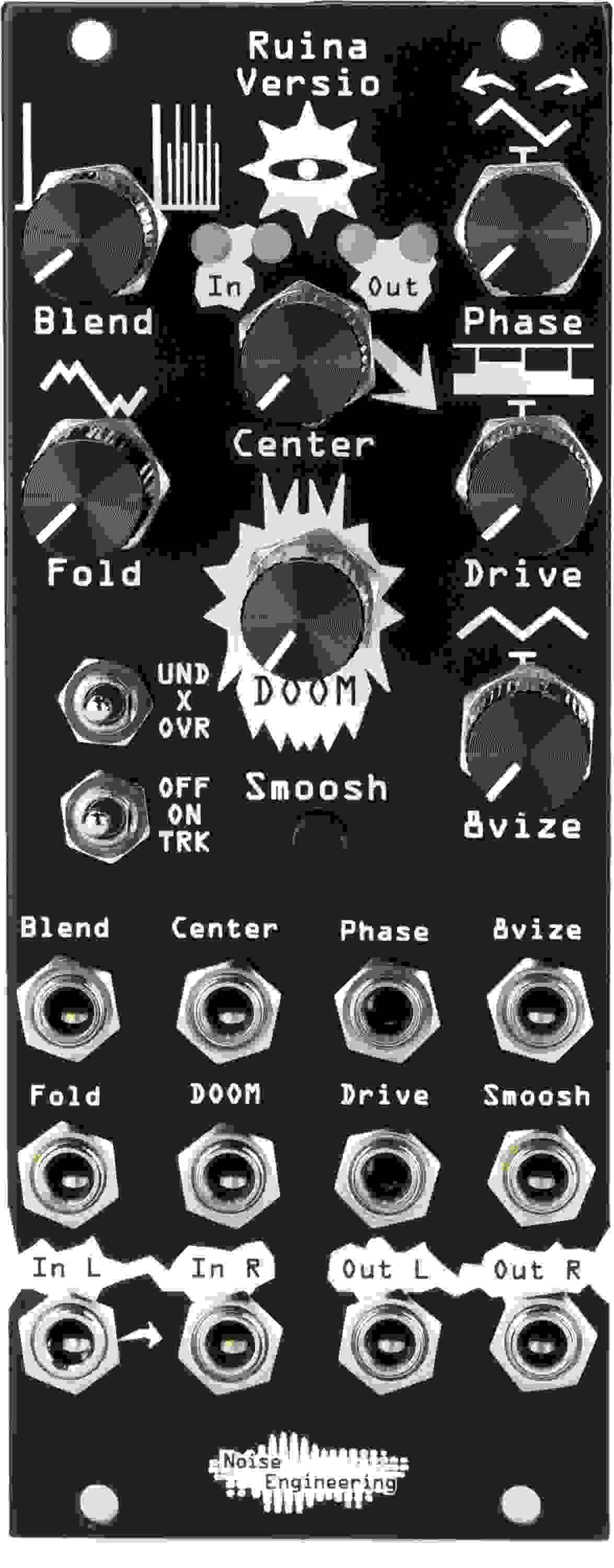 Noise Engineering Ruina Versio Multimode Distortion Eurorack Module - Black | Sweetwater