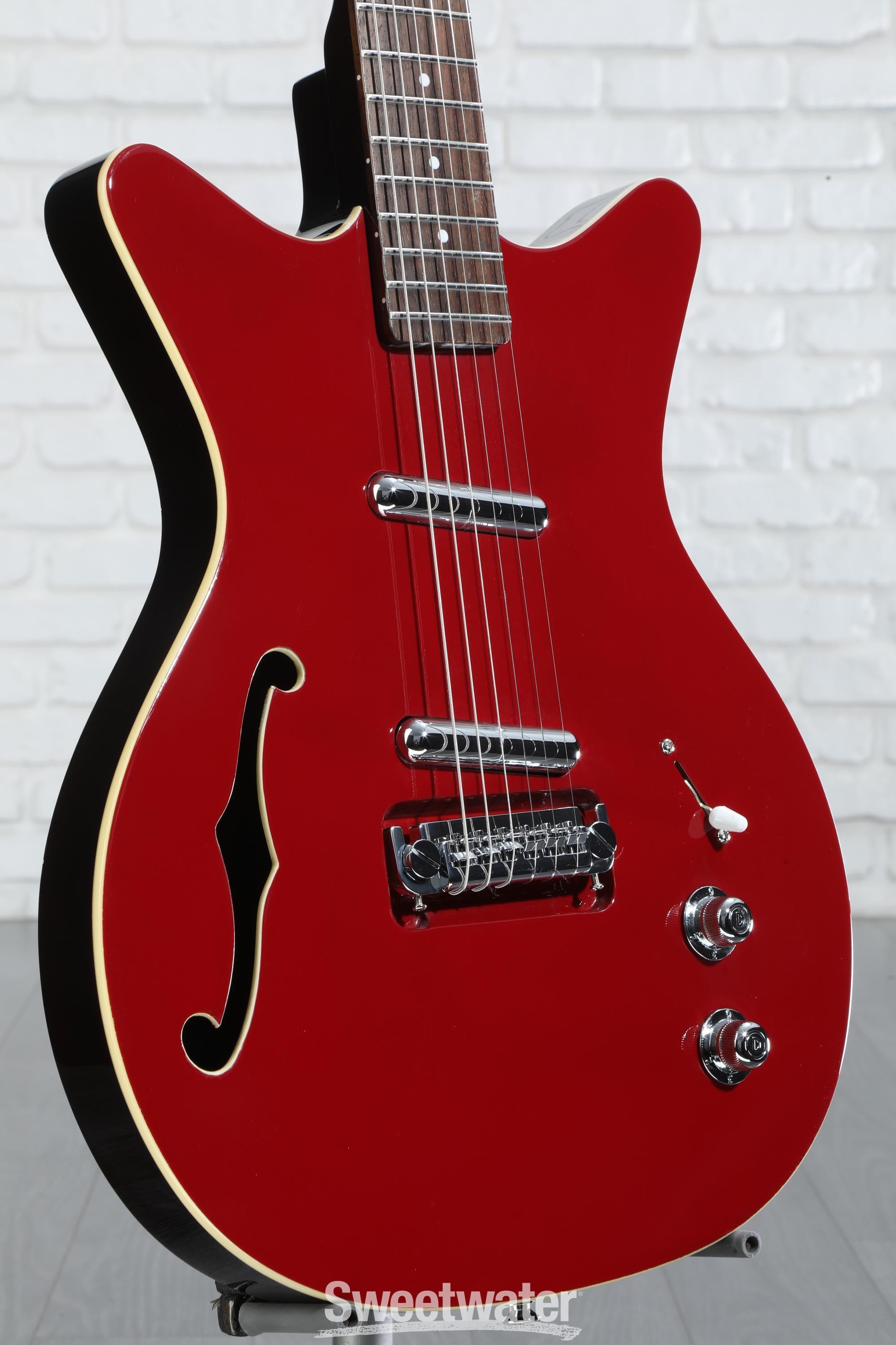 Danelectro Fifty Niner DC Semi-hollowbody Electric Guitar - Red Top ...