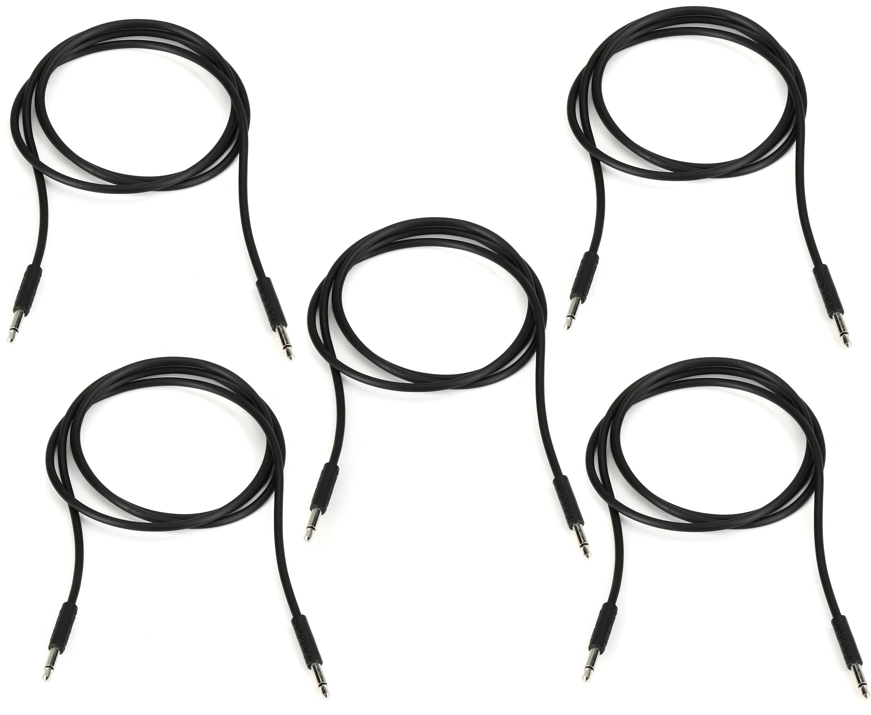 Nazca Audio Noodles Eurorack Patch Cable 3.5mm TS Male to 3.5mm TS Male ...