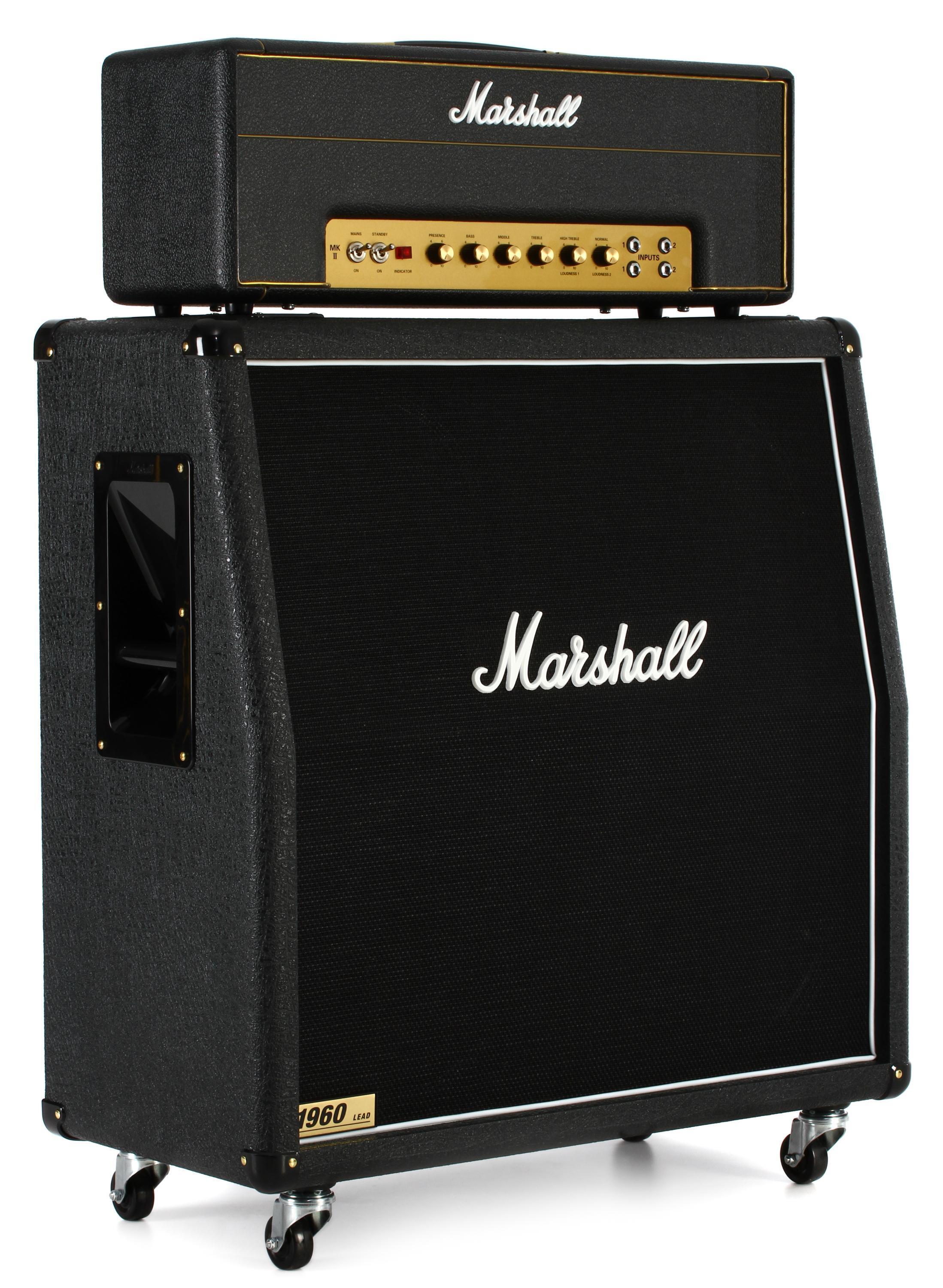 Marshall 1987X 50-watt Amplifier Head and 1960A 300-watt 4x12" Angled ...