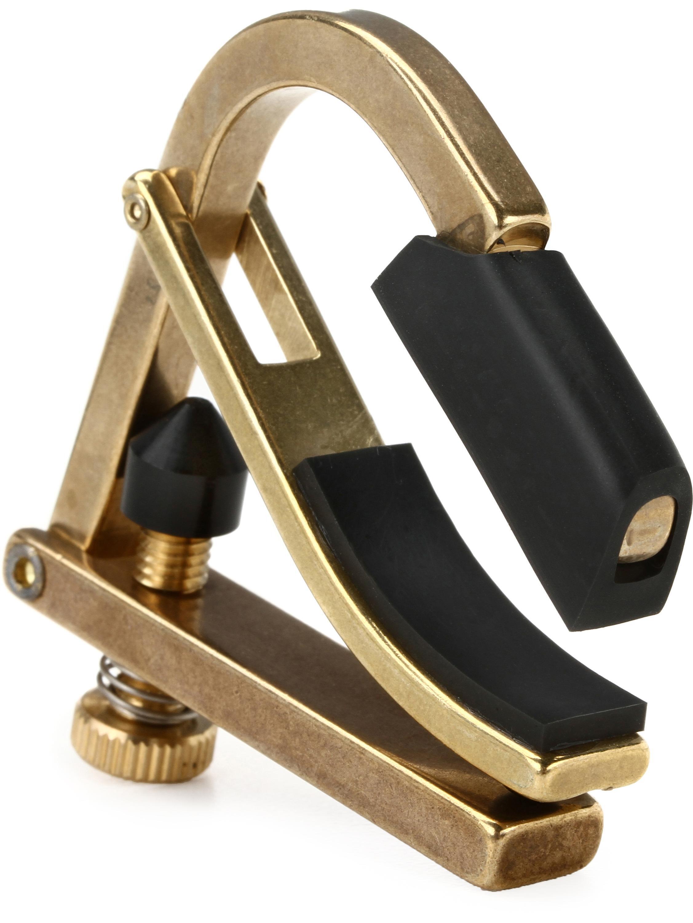 Shubb C7b Partial Capo for DADGAD Tuning - Brass | Sweetwater