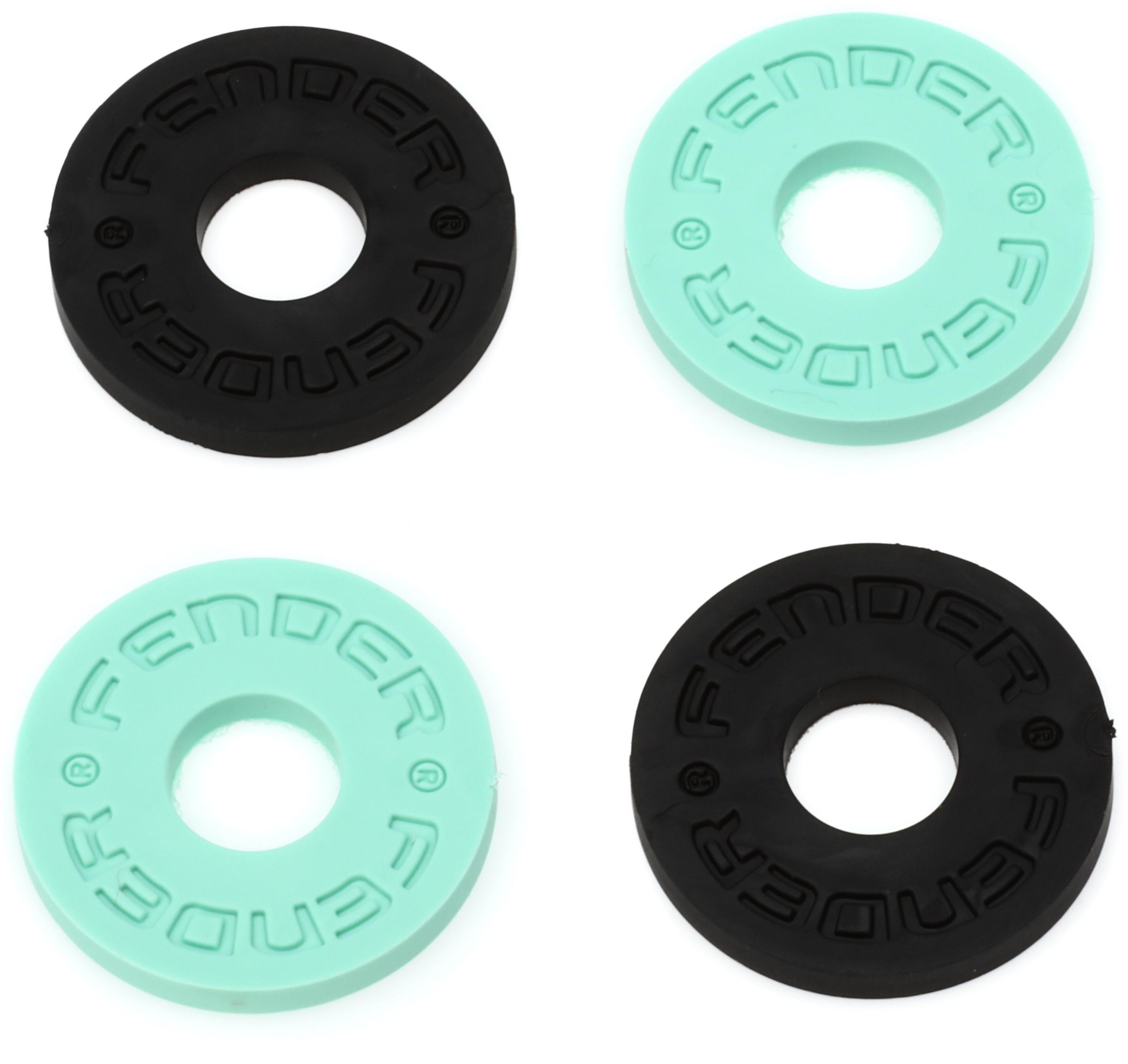 Fender Strap Blocks Strap Locking System (set of 4) - Black / Surf ...