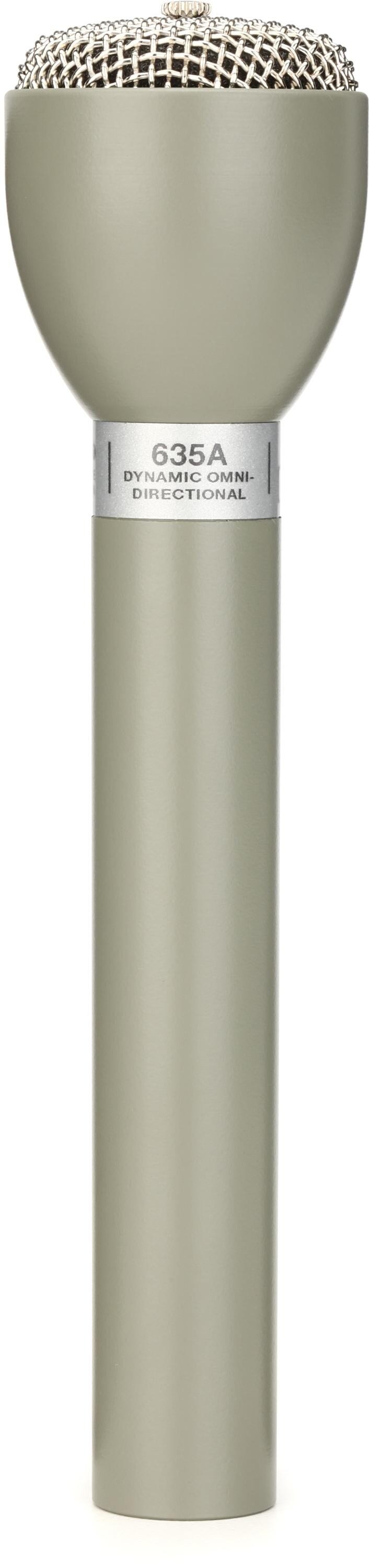 Electro-Voice 635A Omnidirectional Dynamic Interview Microphone - Beige ...