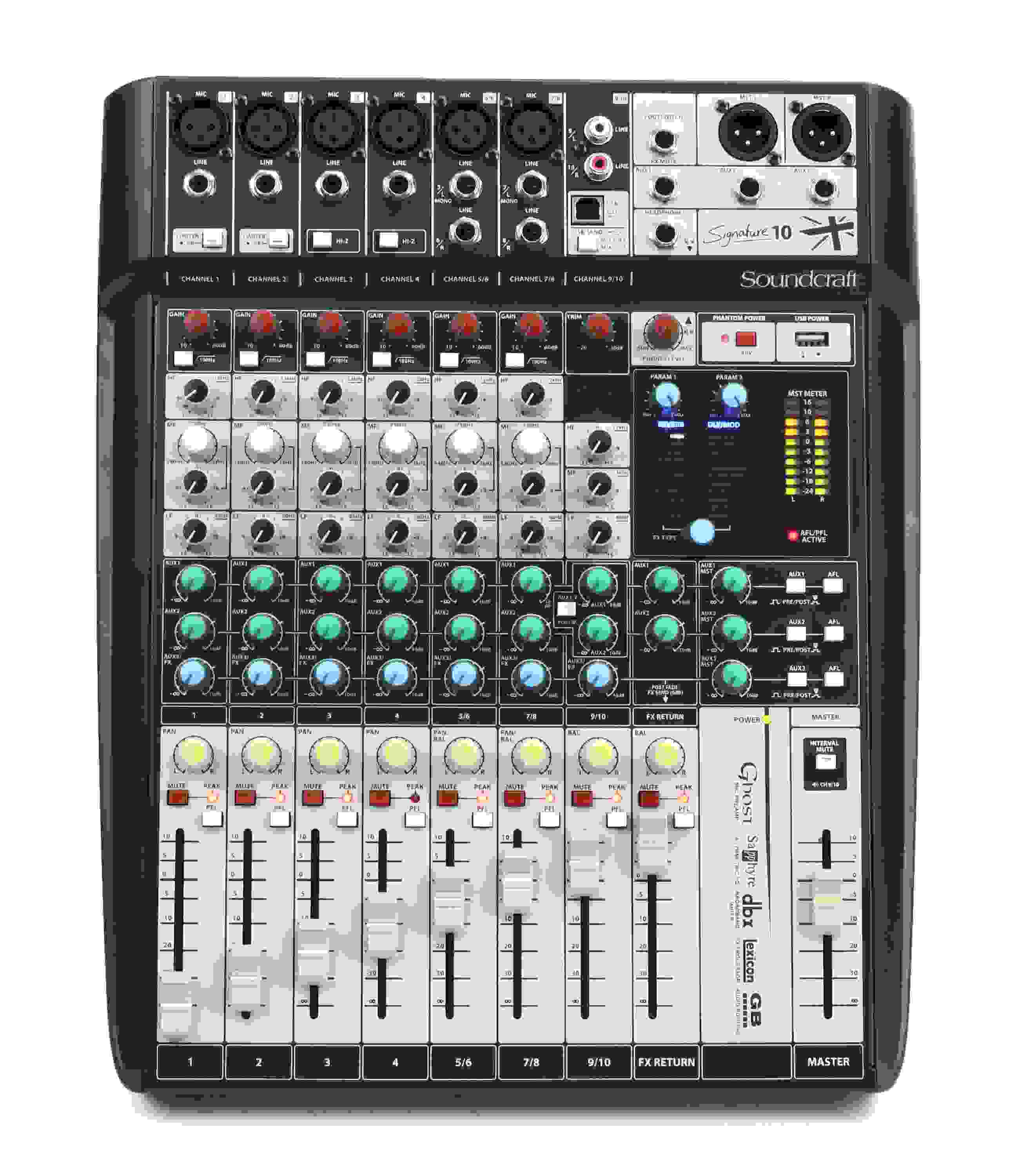 Soundcraft Signature 10 Mixer with Effects | Sweetwater