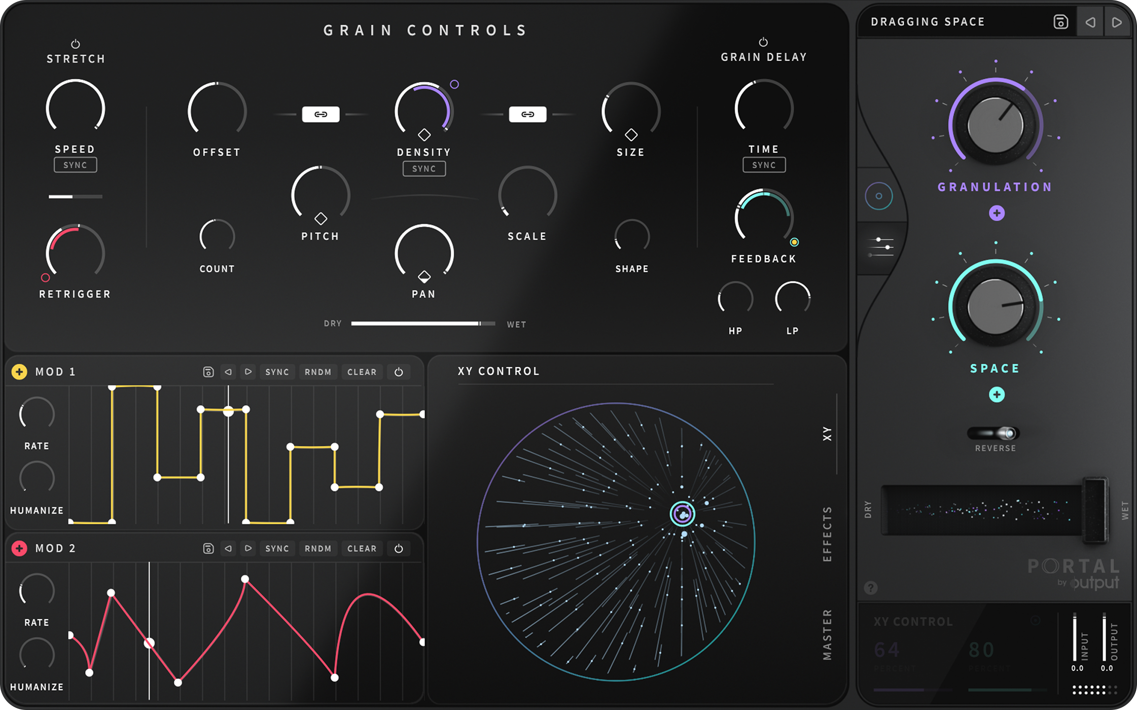 Output Portal Granular FX Plug in Sweetwater