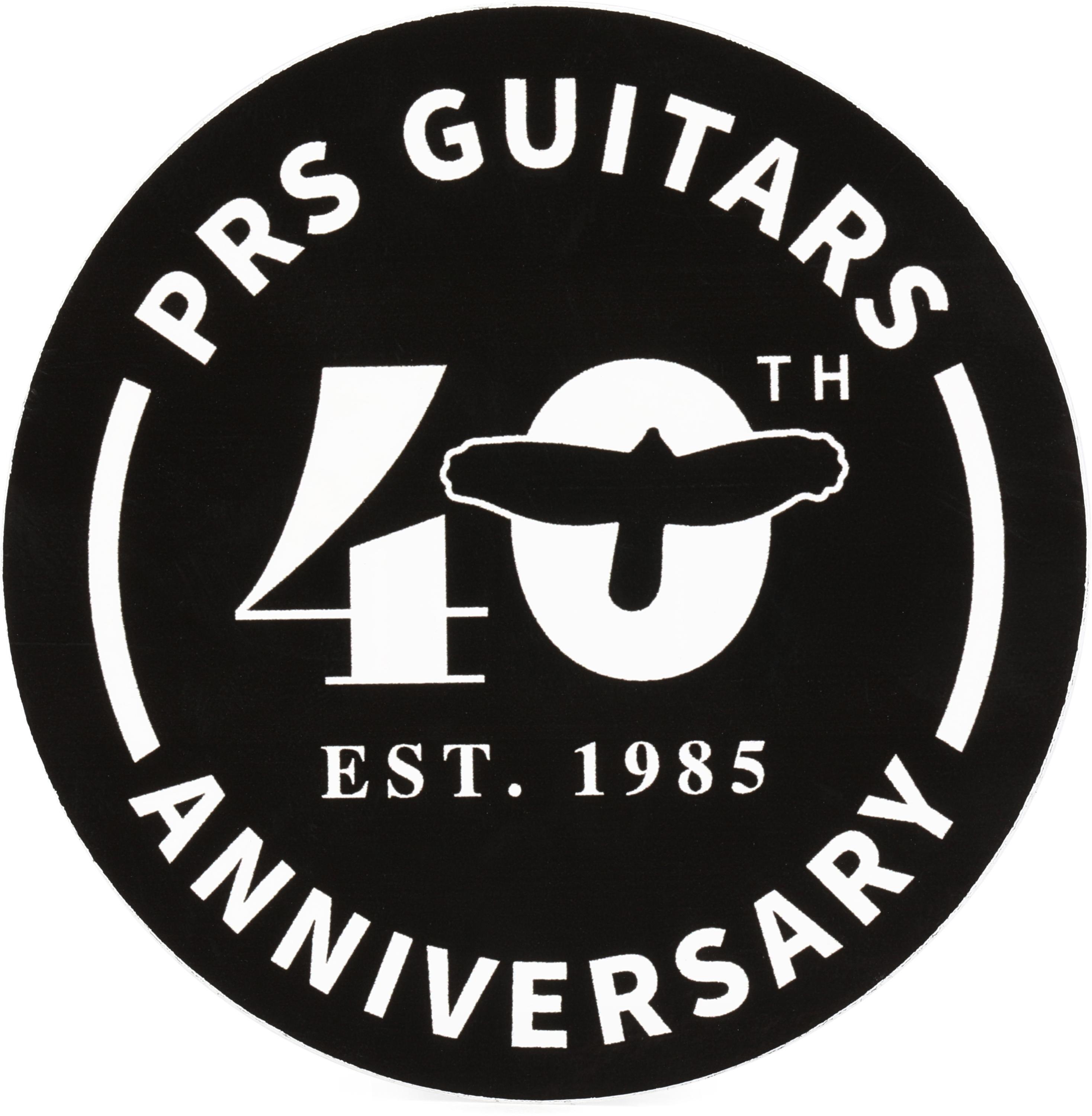 PRS 40th Anniversary Sticker | Sweetwater
