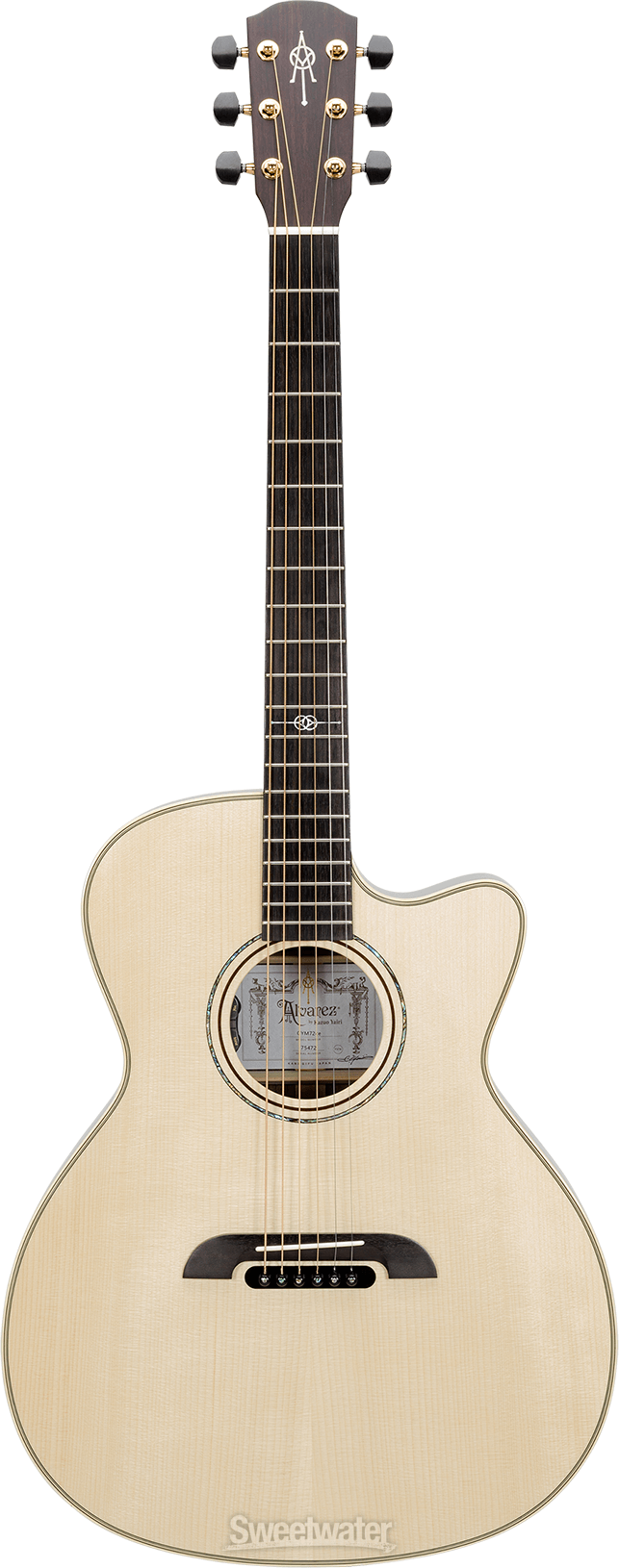 Alvarez Yairi GYM72ce Acoustic-electric Guitar - Natural | Sweetwater