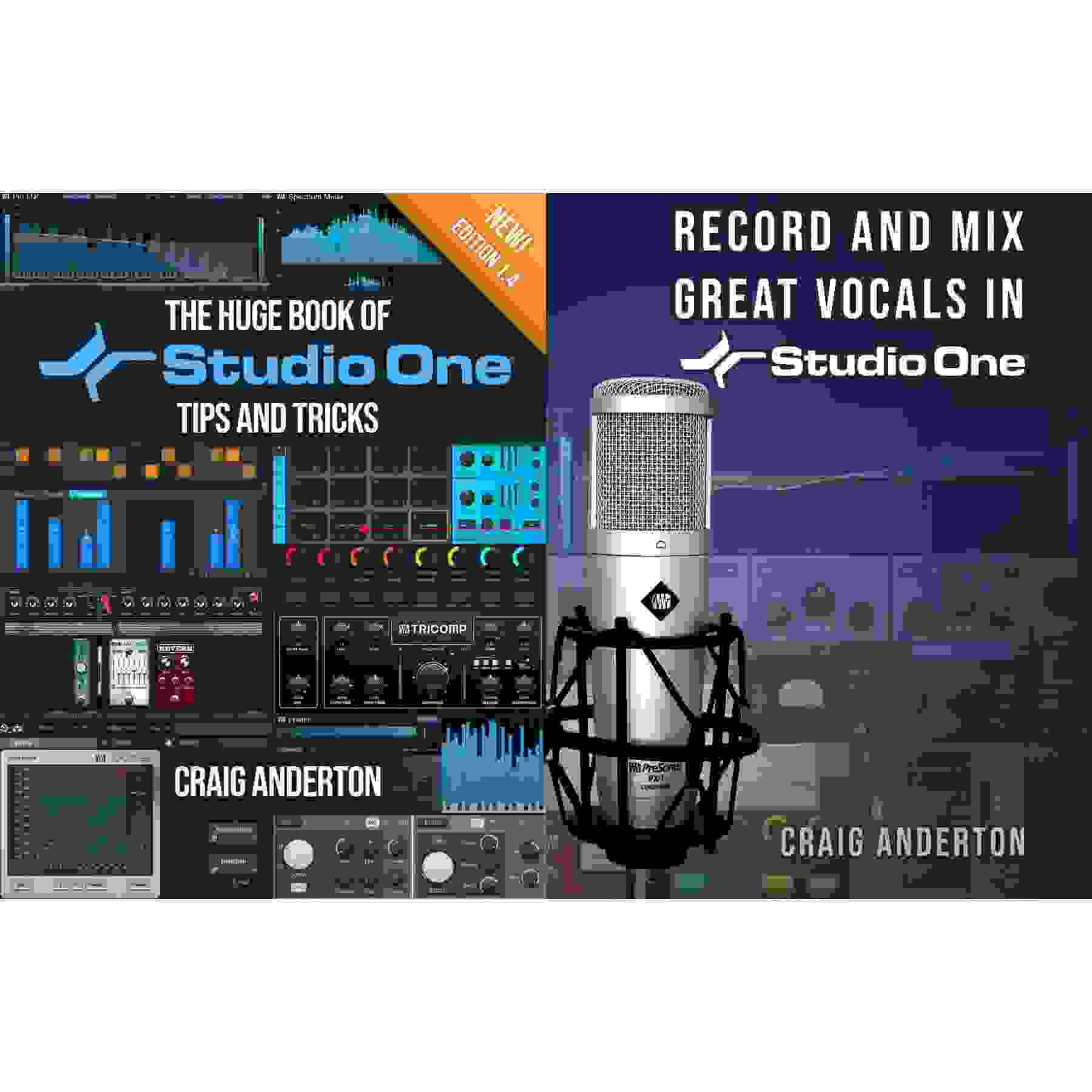 Sweetwater Publishing Studio One Tips & Tricks and Record and Mix Great ...