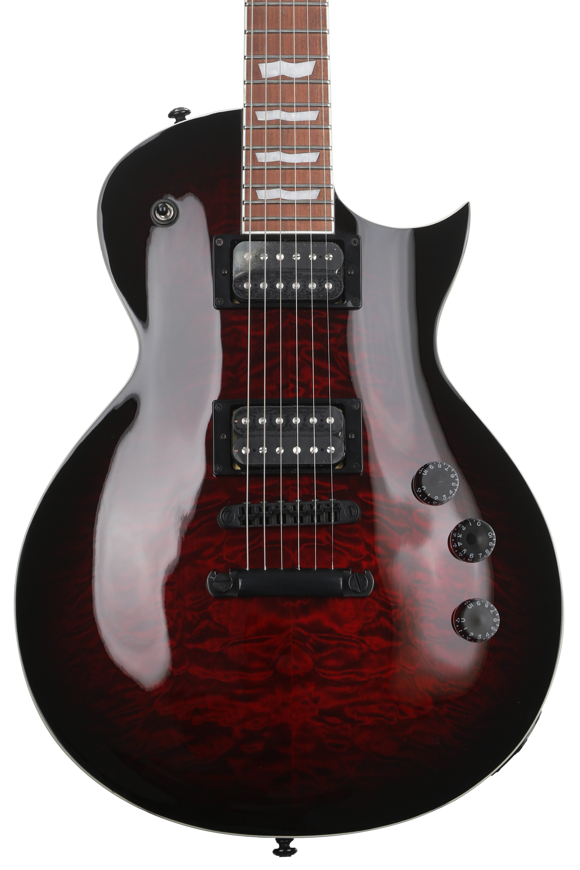 ESP LTD Eclipse EC-256QM Electric Guitar - See Thru Black Cherry ...