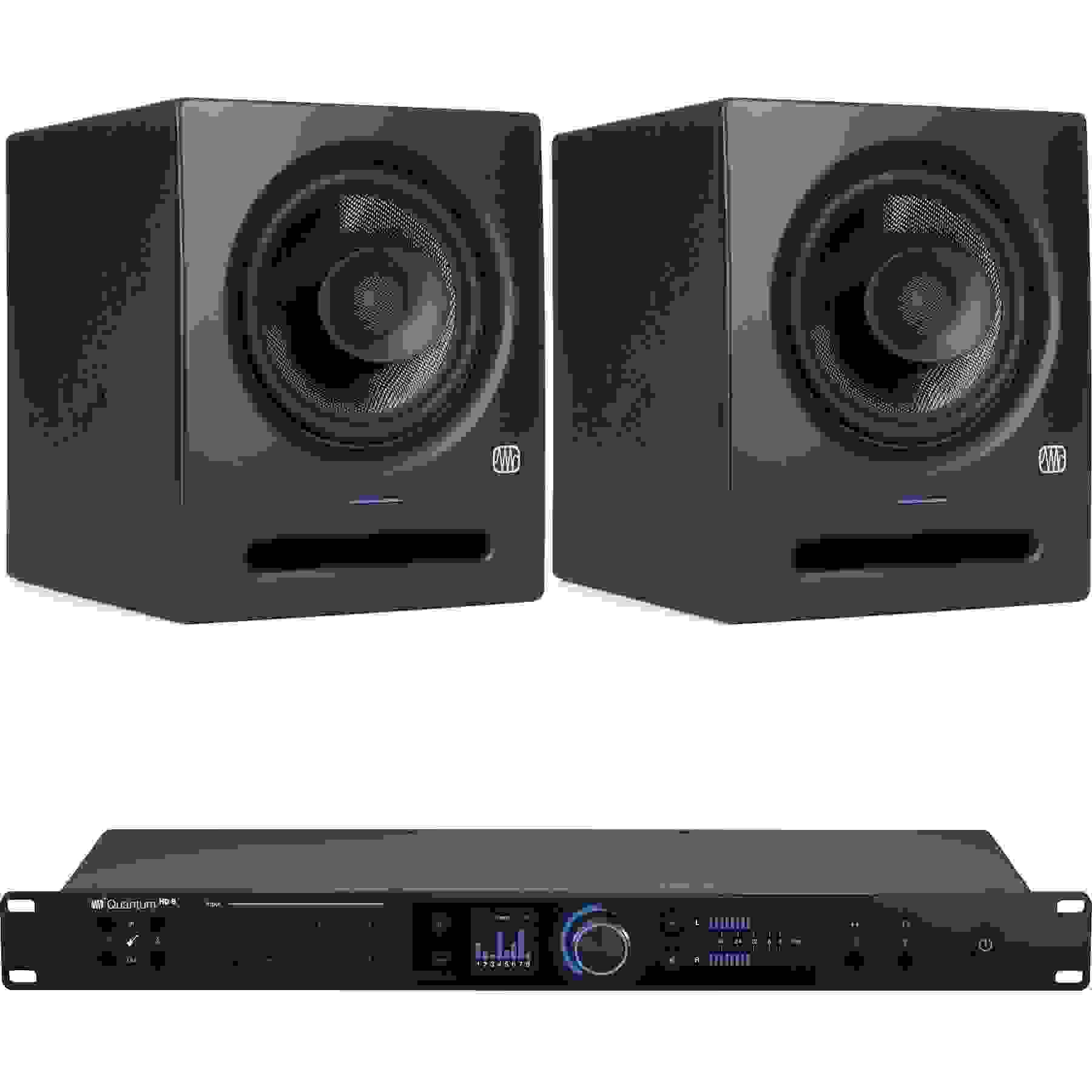 PreSonus Quantum HD 8 Rackmountable USB-C Audio Interface and Eris Pro ...