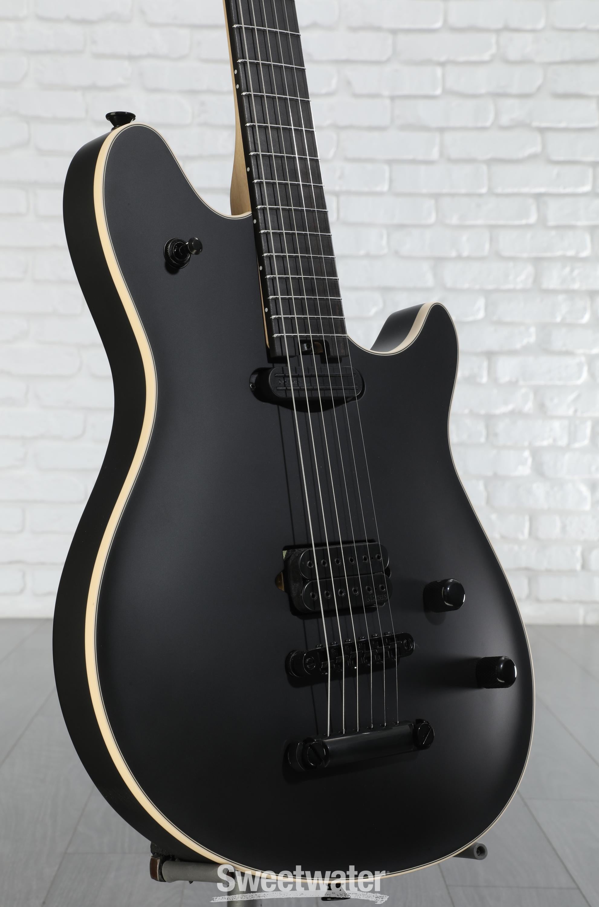 EVH Custom Shop Wolfgang HS TOM Electric Guitar - Stealth Black ...