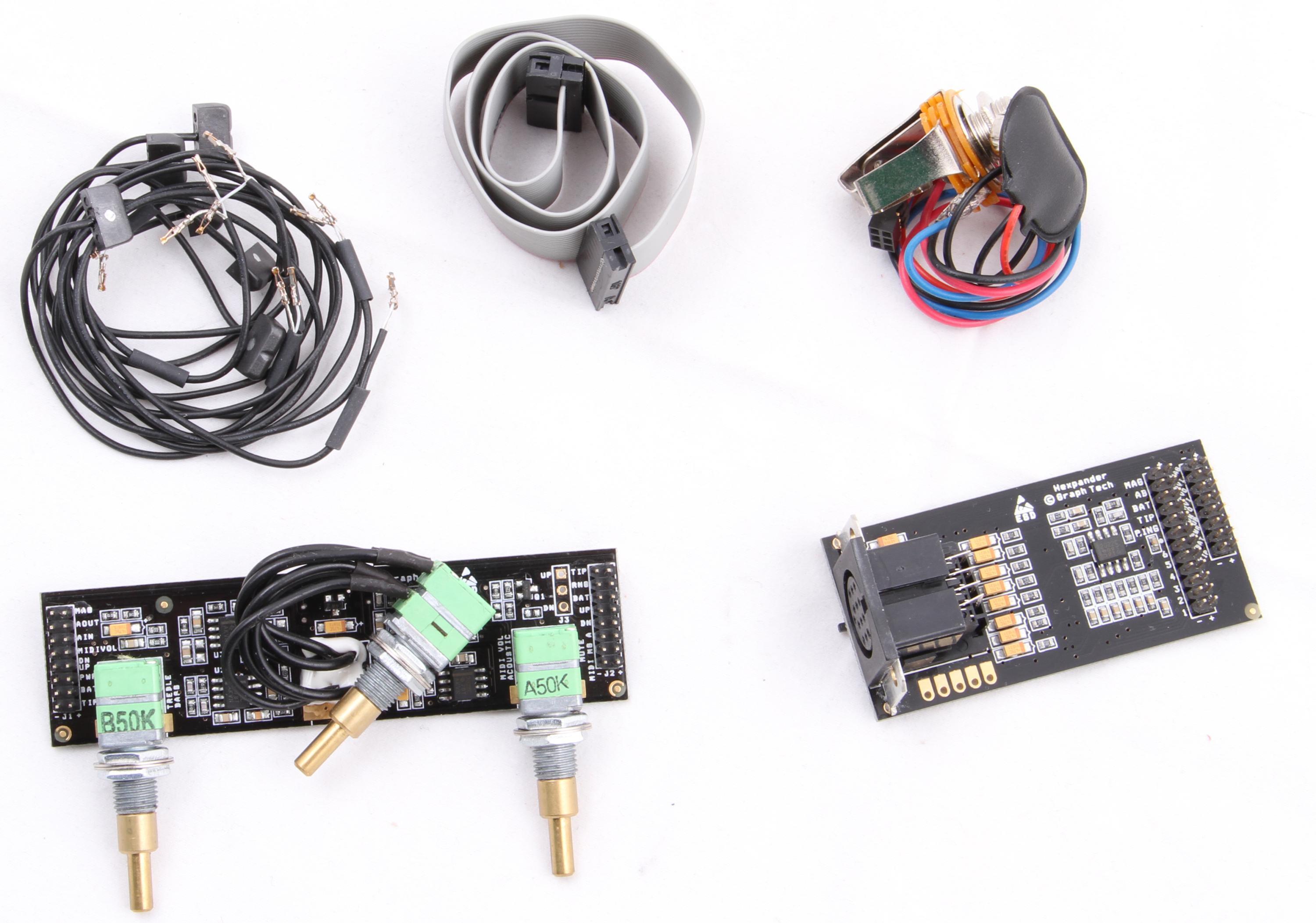 Graph Tech PK-7077-00 Ghost Acoustic MIDI System for Nylon String ...