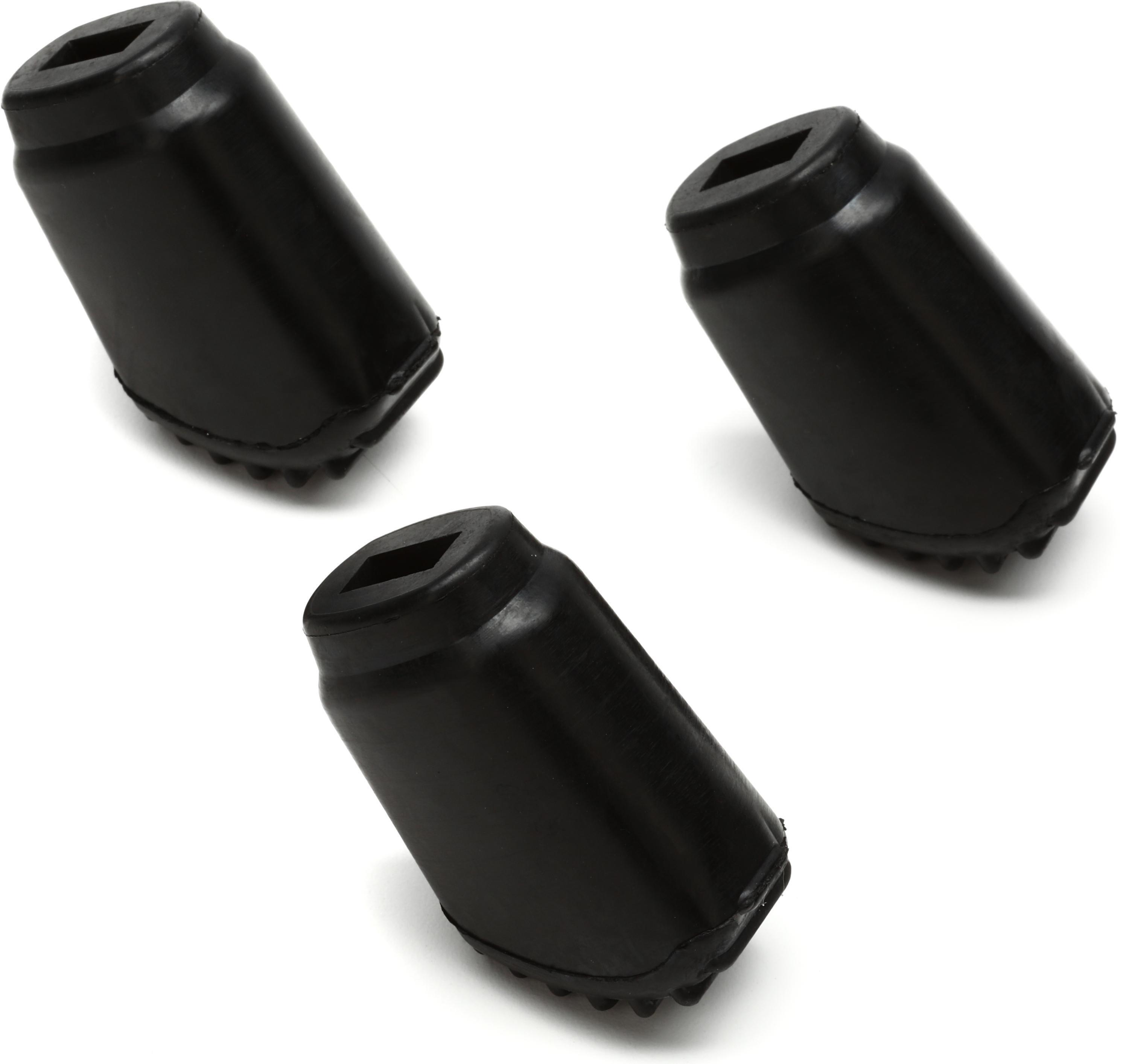 Gibraltar Cymbal Stand Rubber Feet 3-pack - Large | Sweetwater