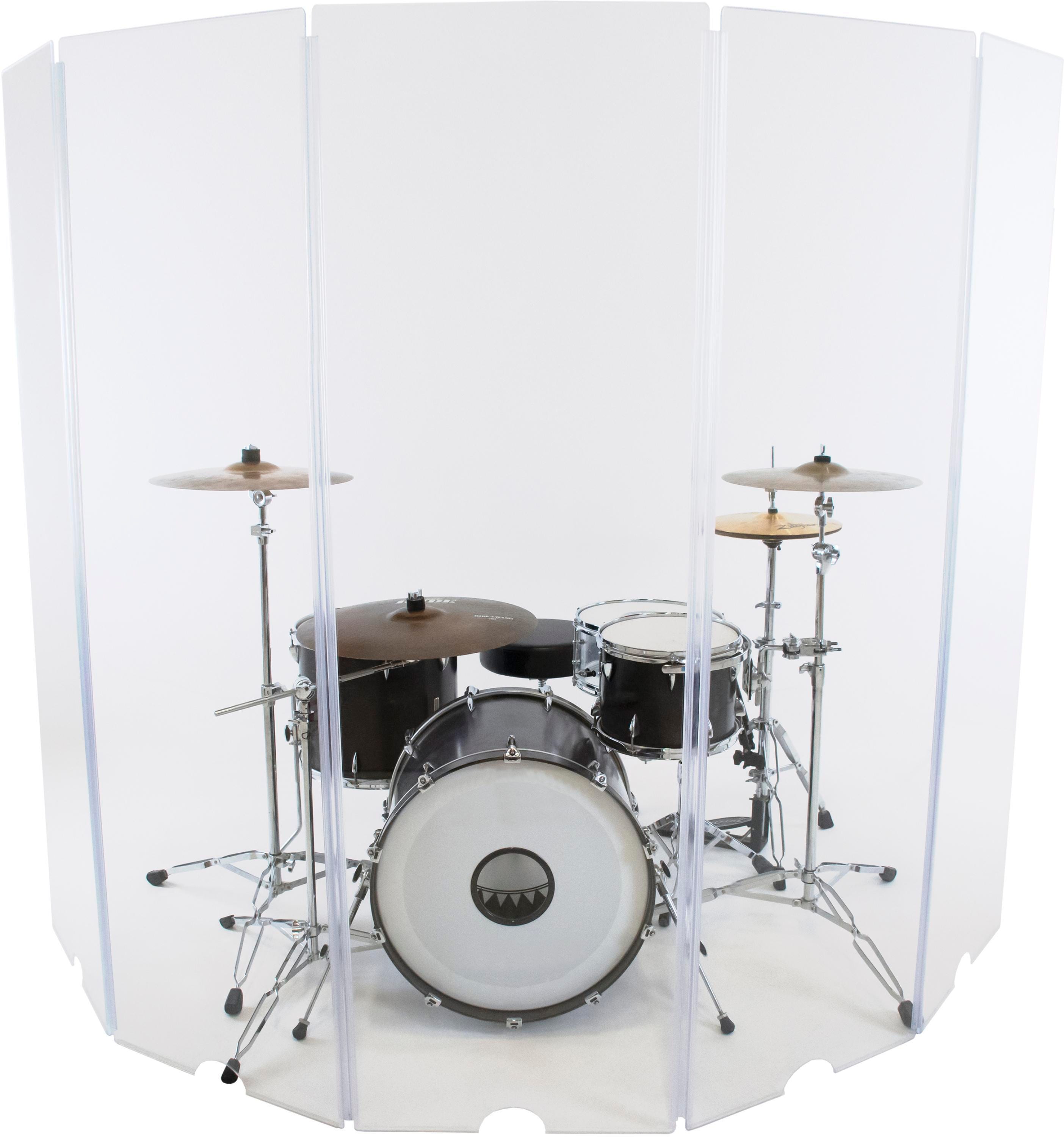 Sound Shields VDS-5-78-K 78-inch Tall 5-section Acrylic Shield System ...