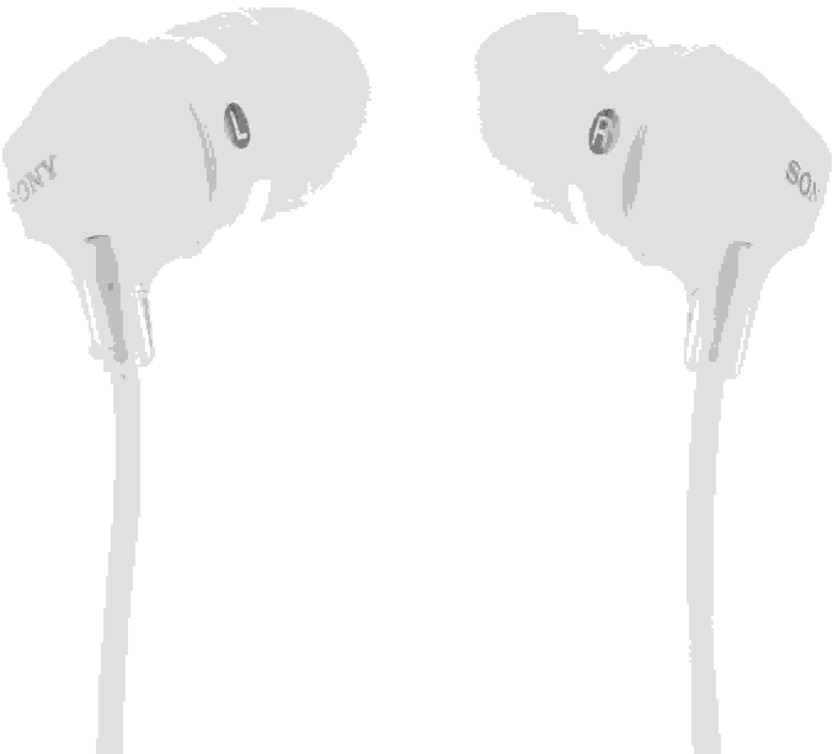 Sony SNA-MDREX15AP In-ear Headphones - White | Sweetwater