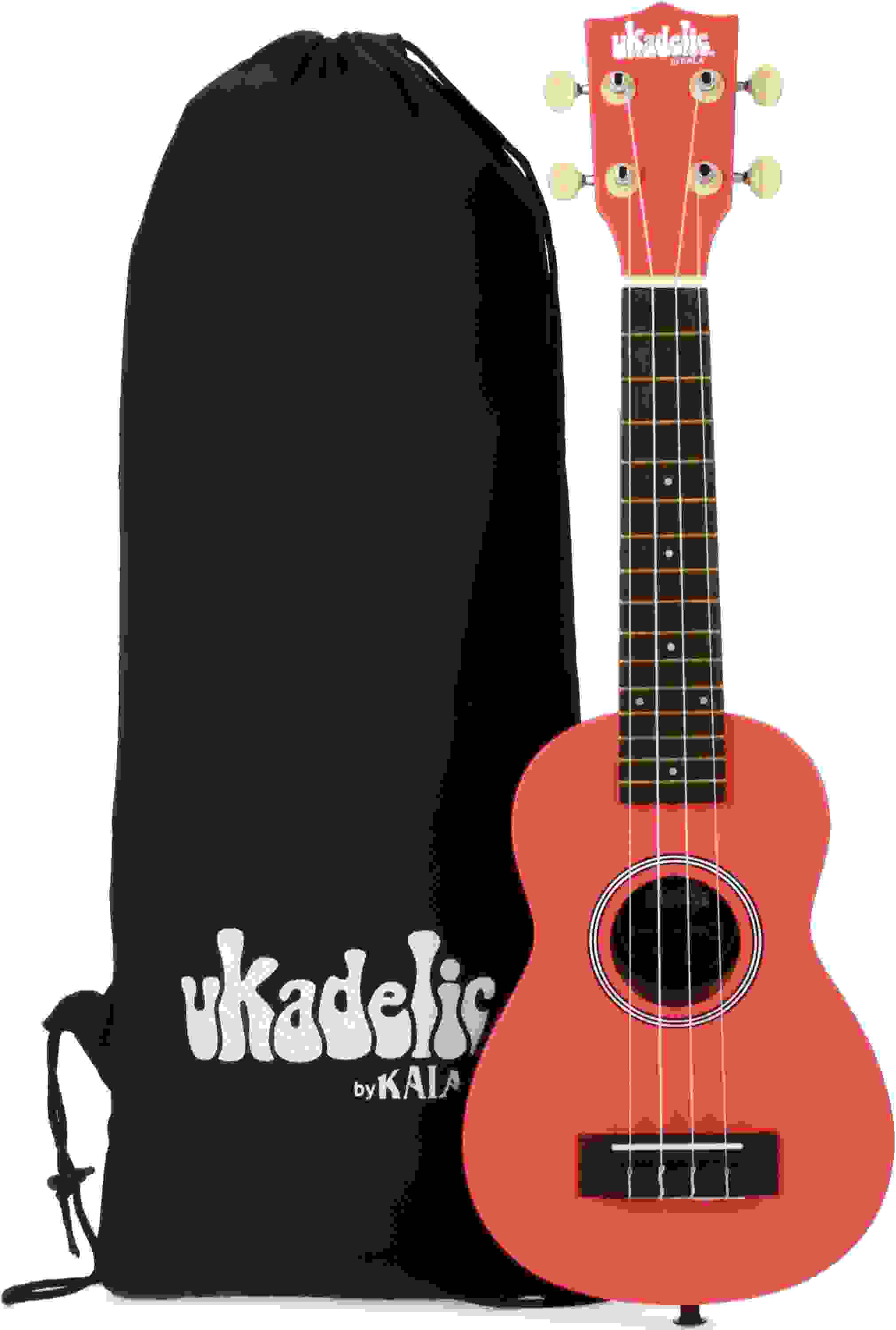 Kala Ukadelic Soprano Ukulele - Razzle Dazzle | Sweetwater
