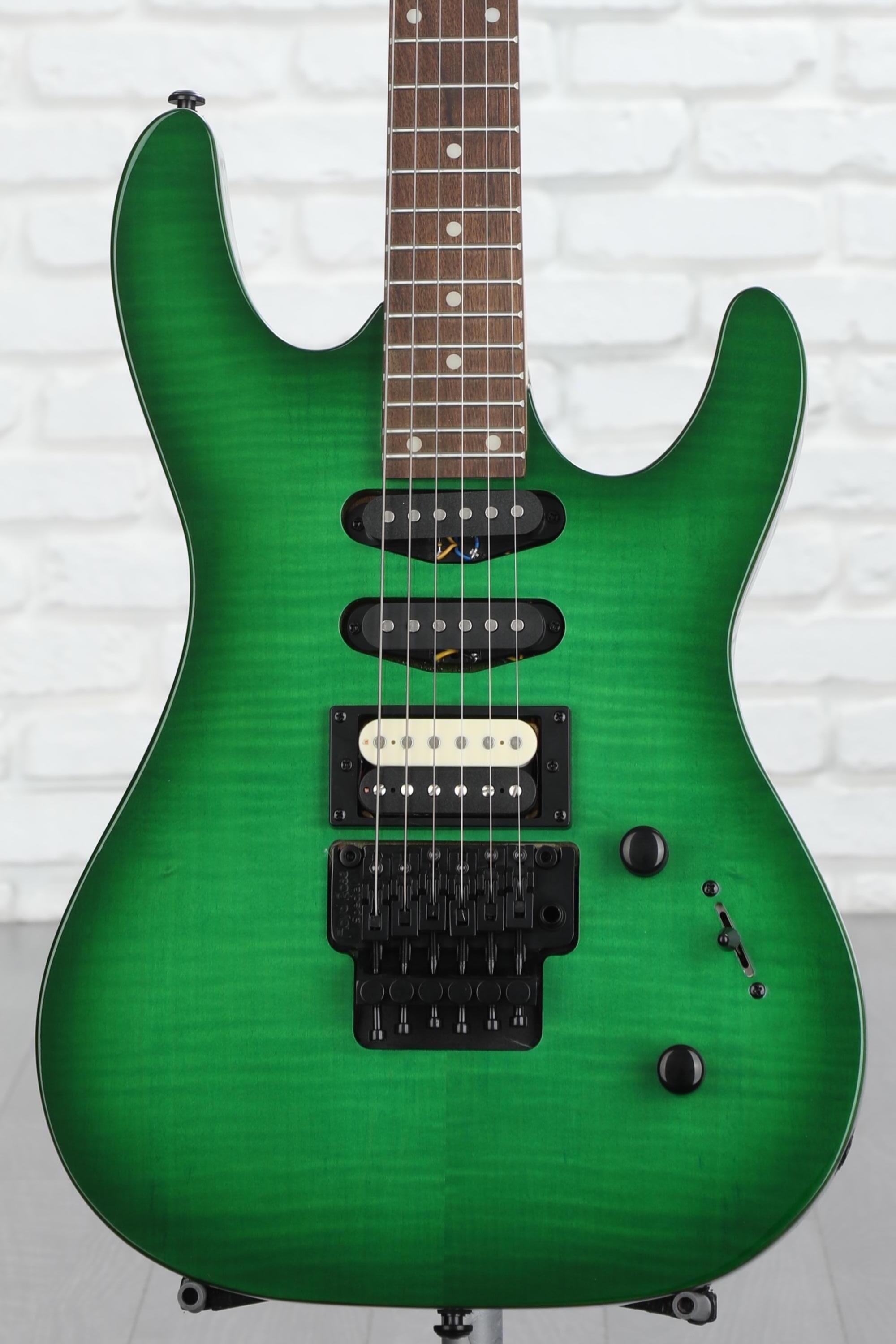Kramer Striker Figured HSS Electric Guitar - Wild Ivy | Sweetwater