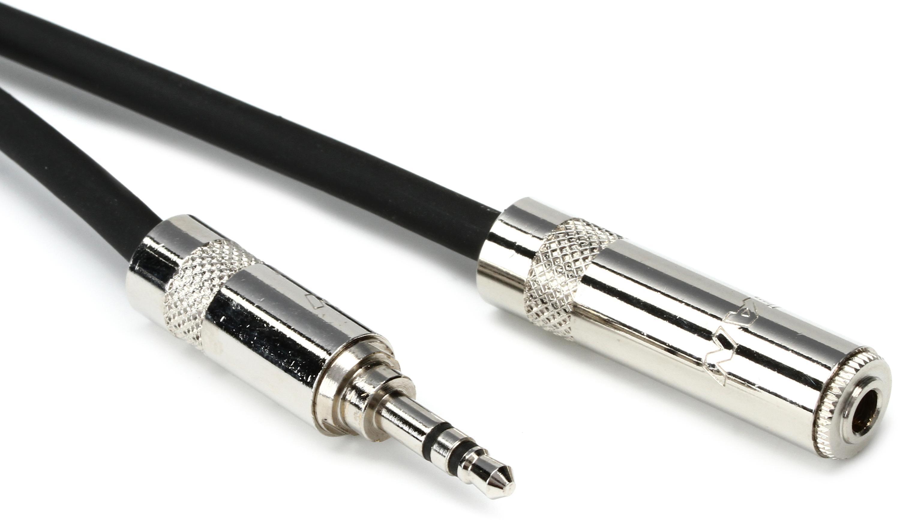 Pro Co BPMBMBF-3 Excellines 3.5mm TRS Female to 3.5mm TRS Male Cable ...