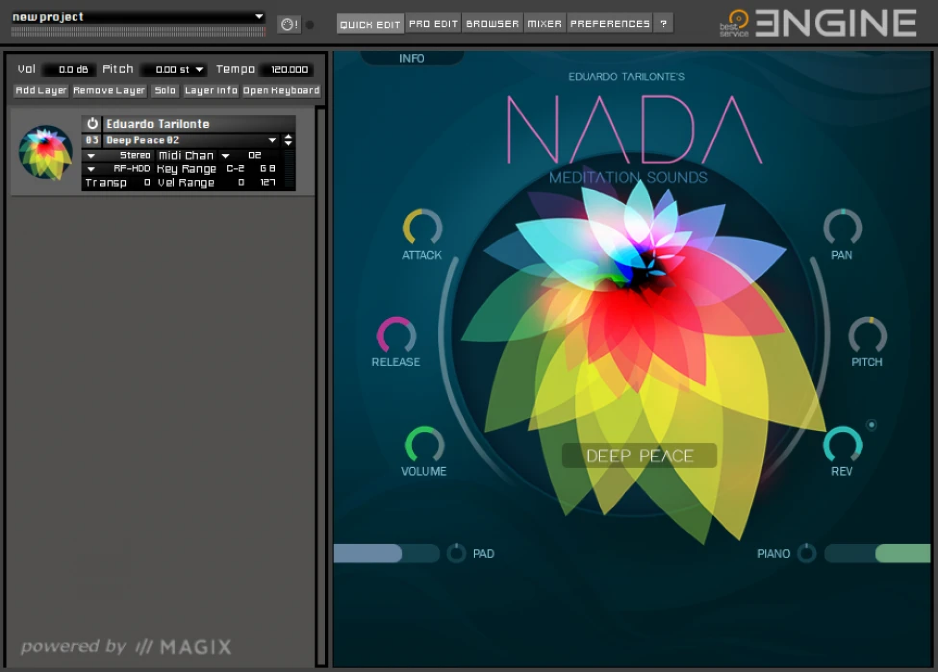 Best Service NADA Meditative Virtual Instrument | Sweetwater