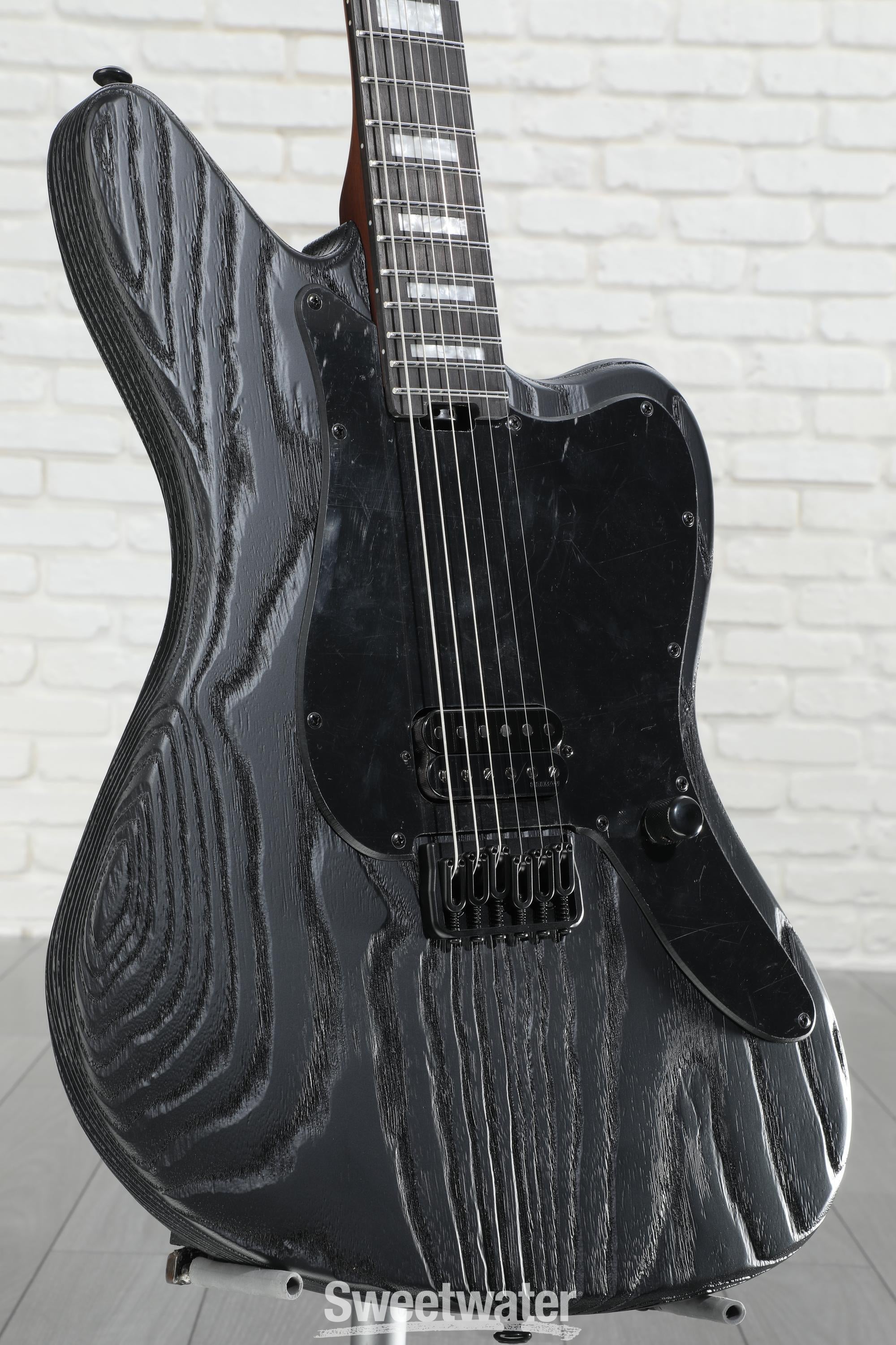 ESP LTD XJ-1 HT Electric Guitar - Black Blast | Sweetwater