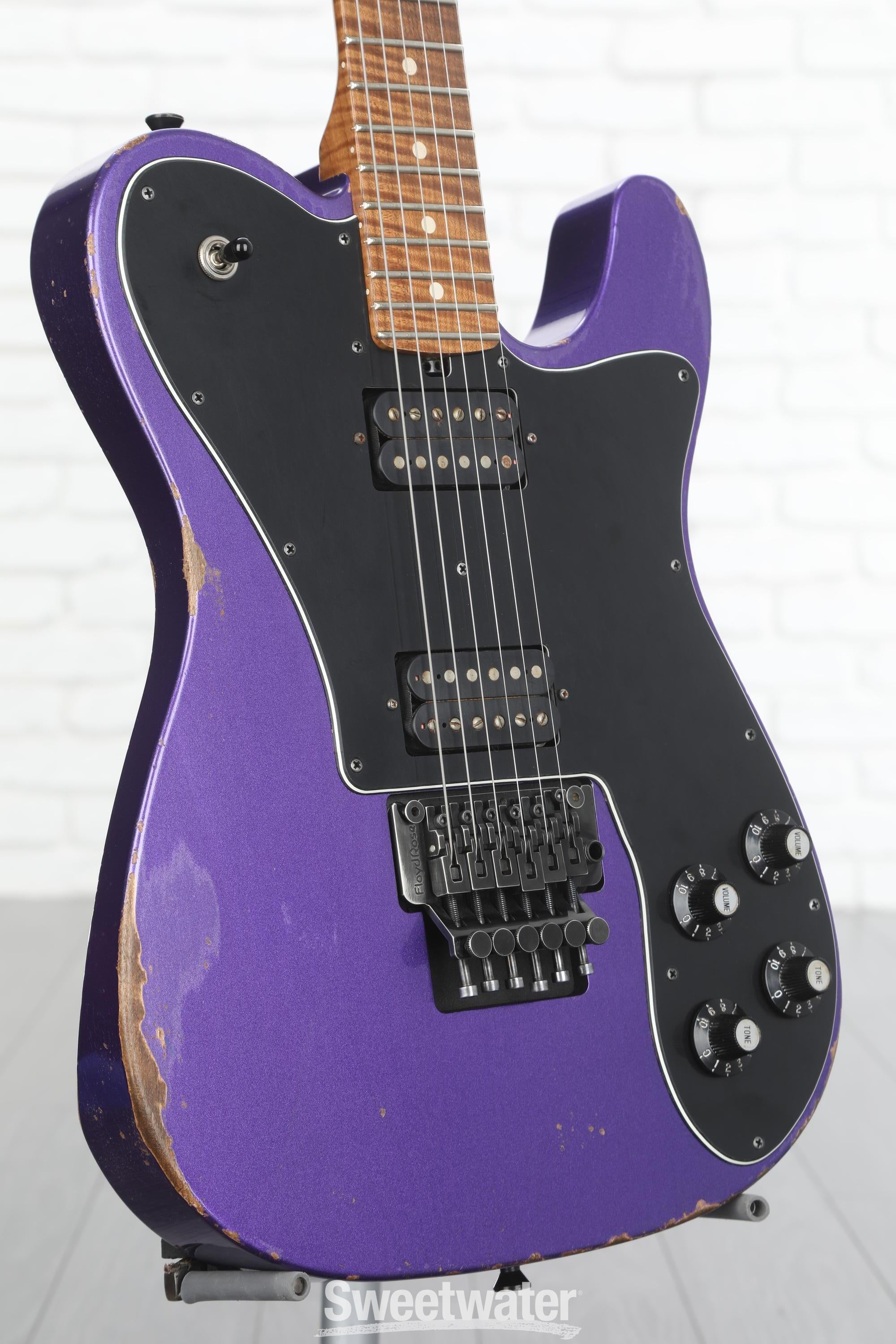 Friedman Vintage T Floyd Electric Guitar - Purple Metallic, Sweetwater ...