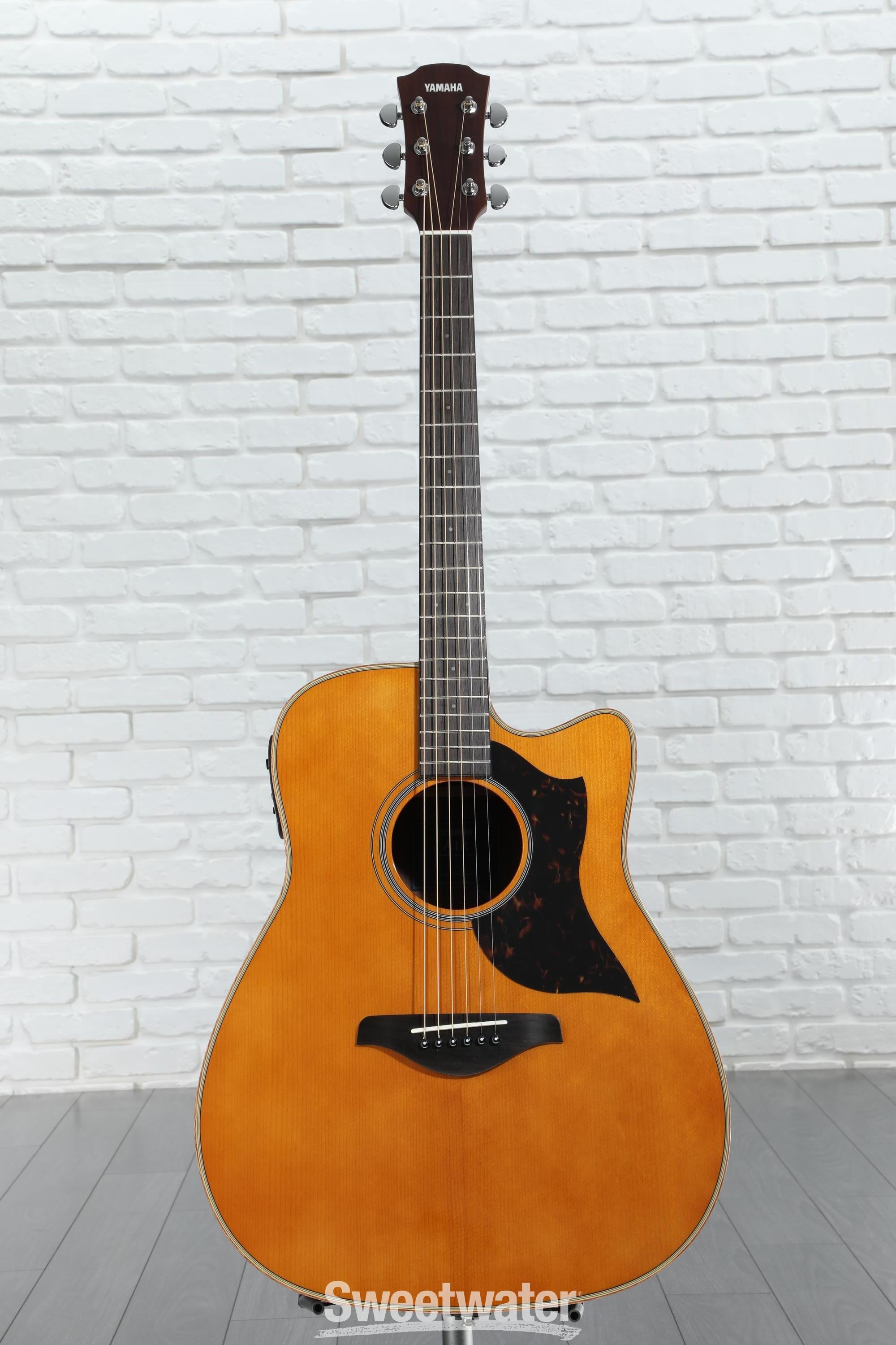 Yamaha A1R Acoustic-electric Guitar - Vintage Natural | Sweetwater