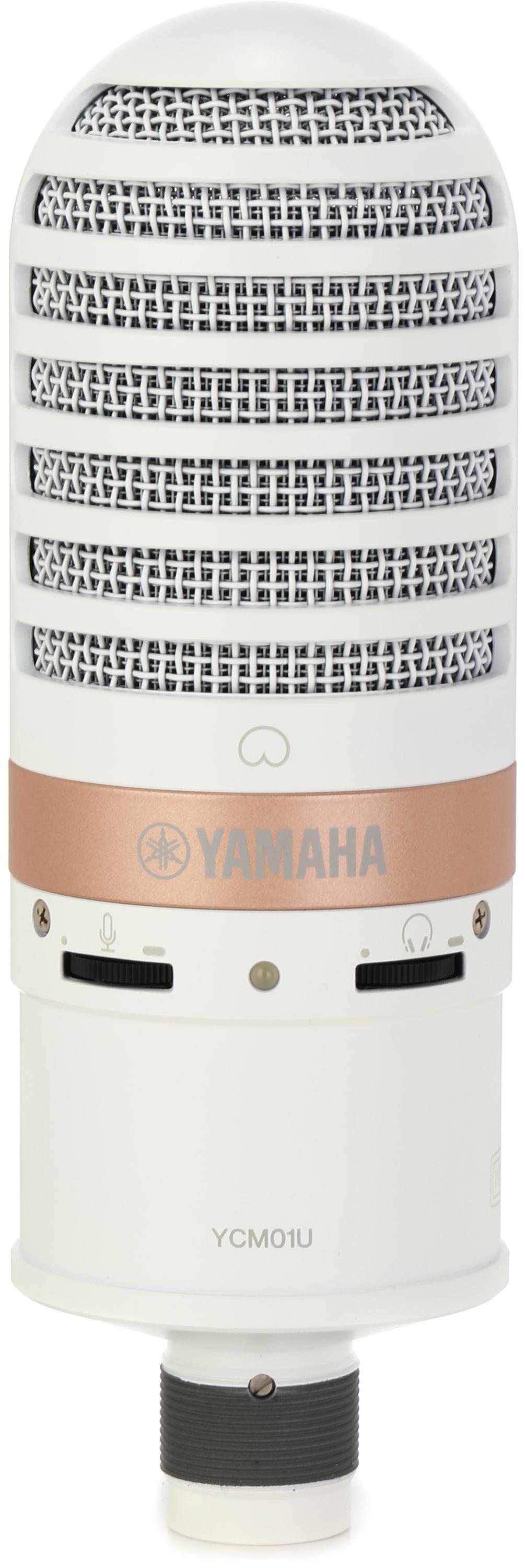 Yamaha YCM01U W USB Condenser Microphone - White | Sweetwater