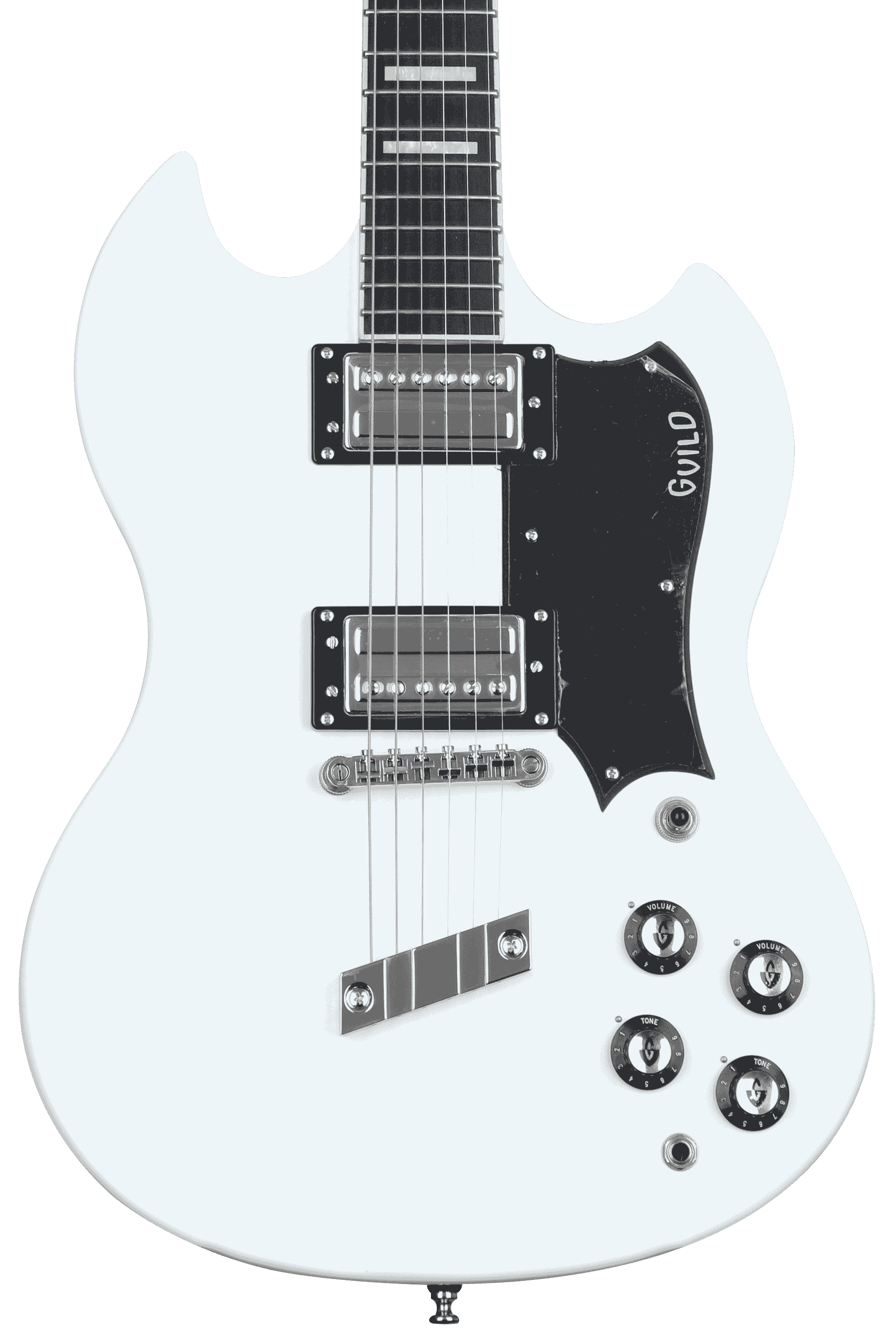 Guild Polara Limited Electric Guitar - White | Sweetwater