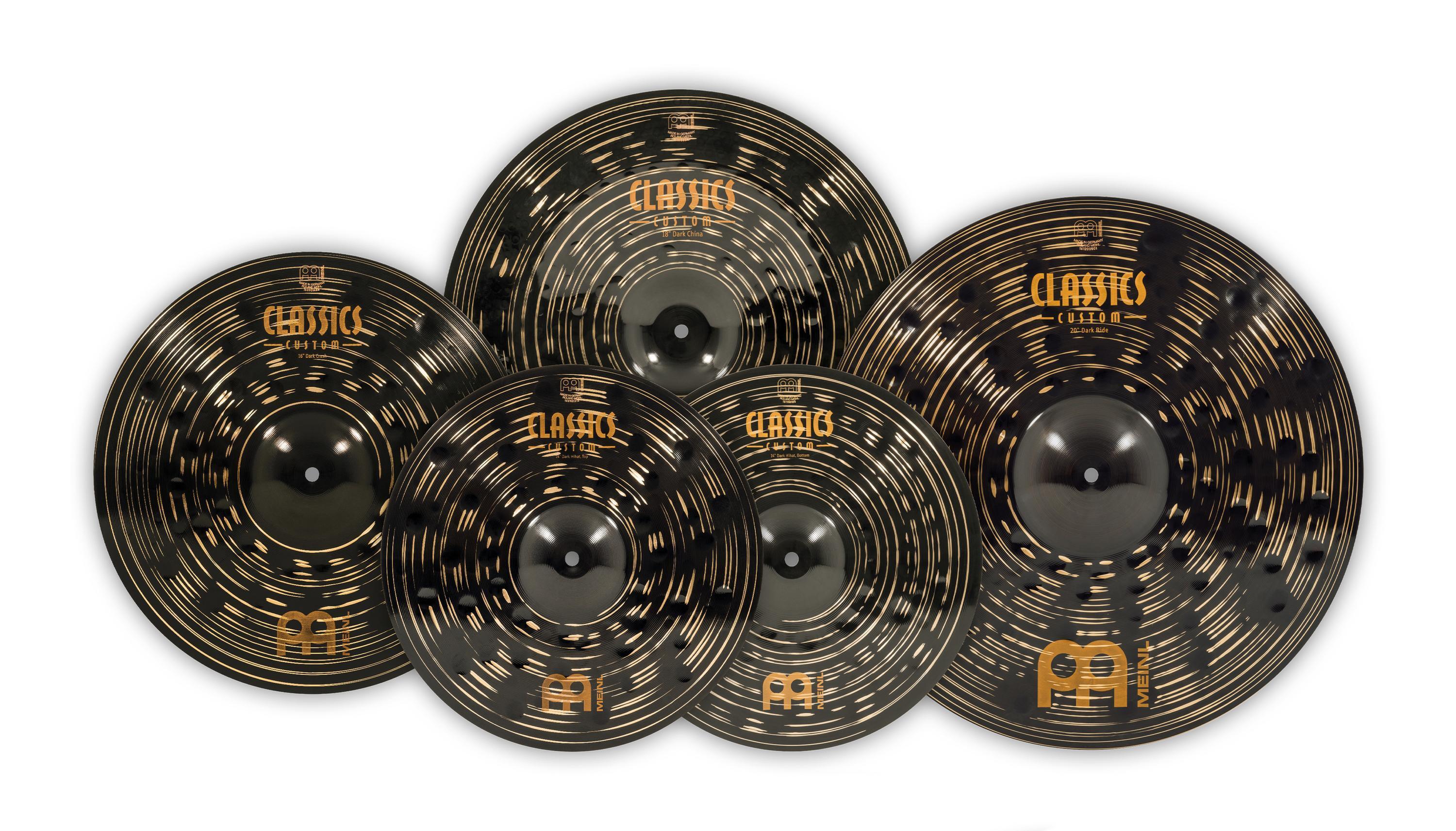 Meinl Cymbals Classics Custom Dark Expanded Cymbal Set #1 | Sweetwater