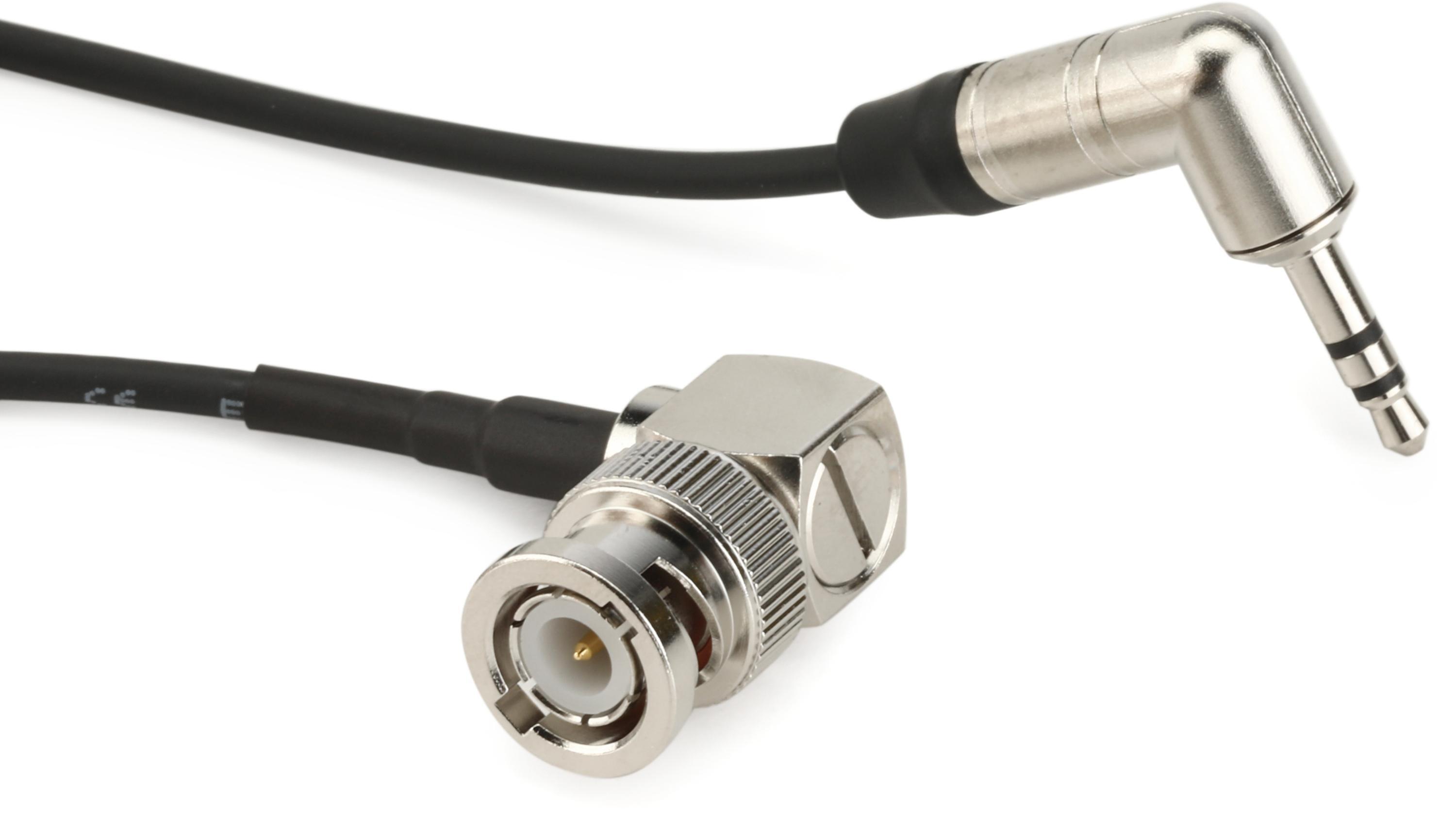 Tentacle Sync 90-degree BNC Time-code Cable - 16 inch | Sweetwater