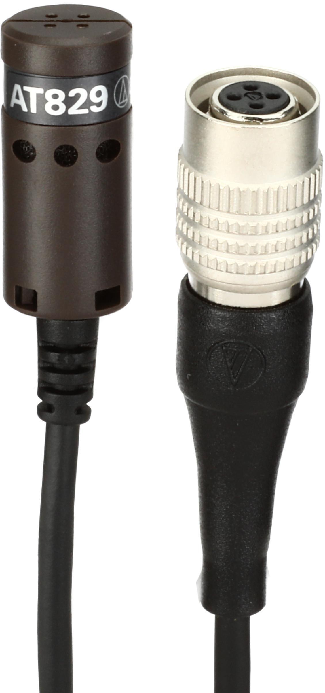 Audio-Technica AT829cW Lavalier Microphone for Audio-Technica Wireless ...