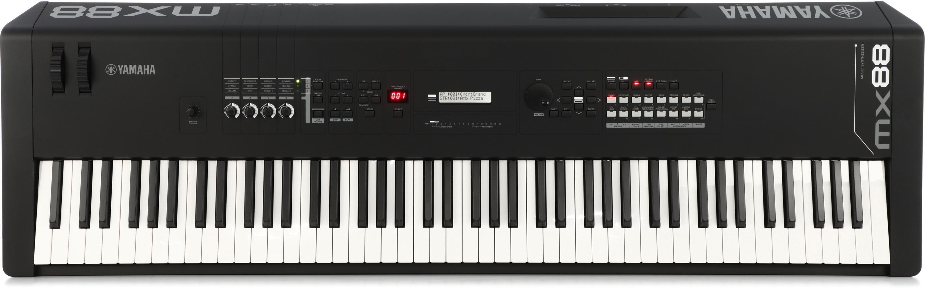 Yamaha MX88 88-key Weighted Action Music Synthesizer | Sweetwater